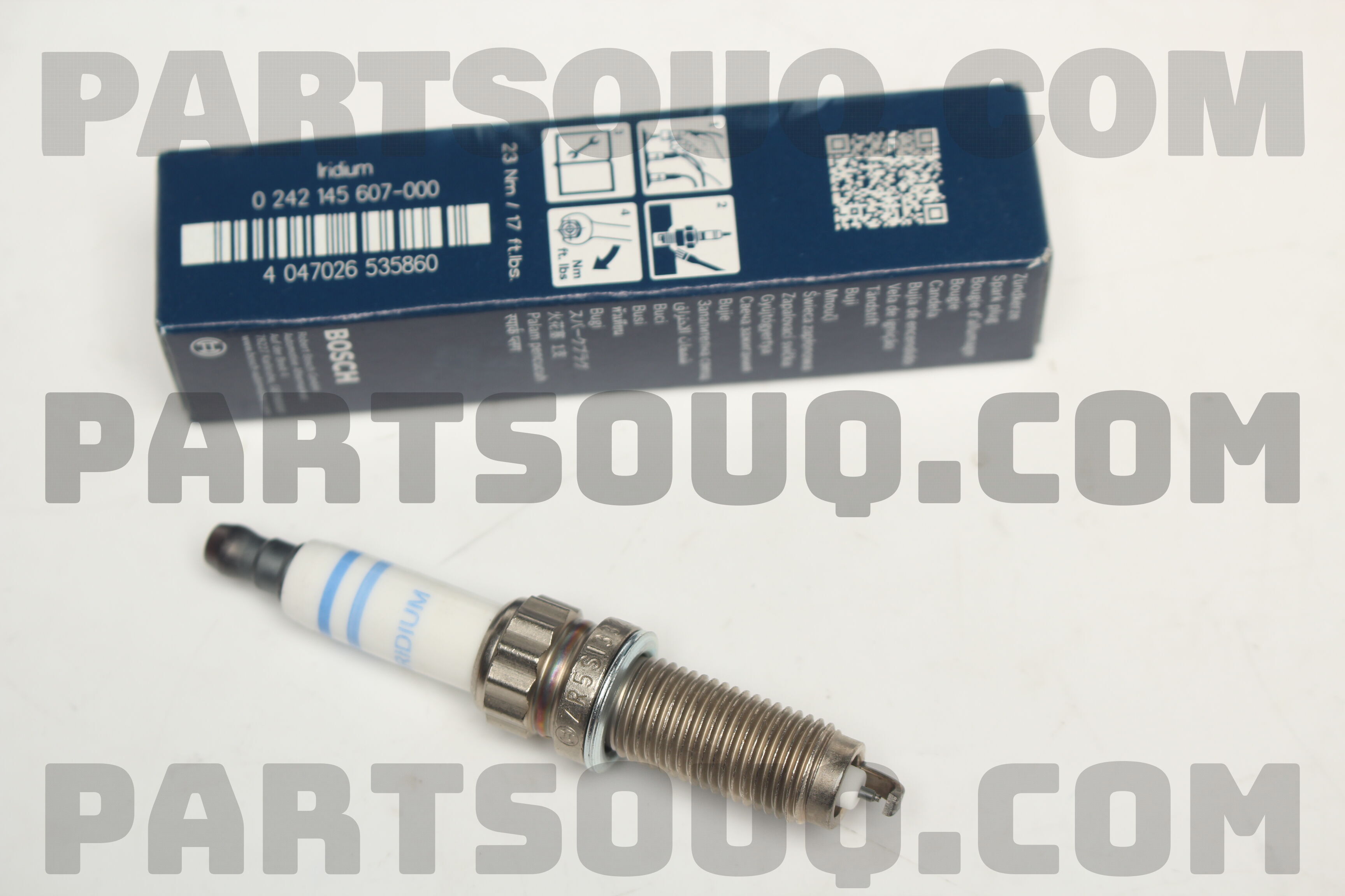 SPARK PLUG IRIDIUM-F20/F21/F30 0242145607000 | Bosch Parts | PartSouq