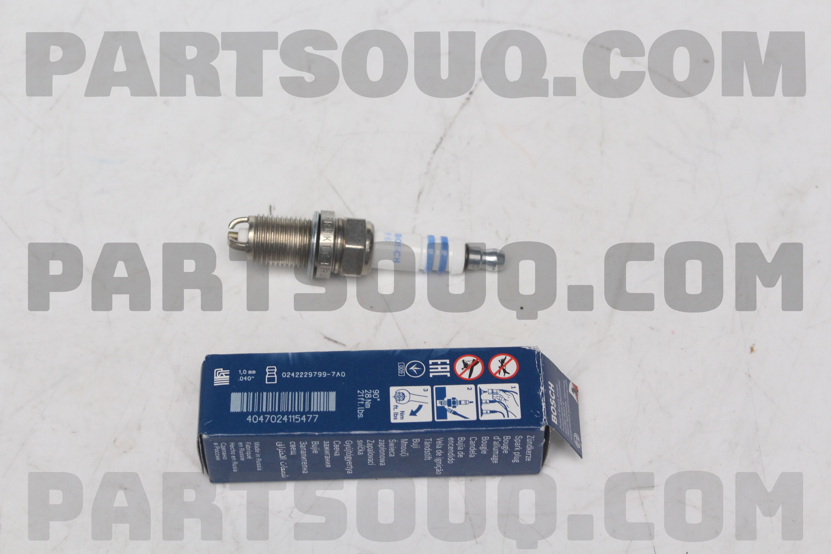 SPARK PLUG SUPER+(+44)YTTRIUM 0242229799 | Bosch Parts | PartSouq