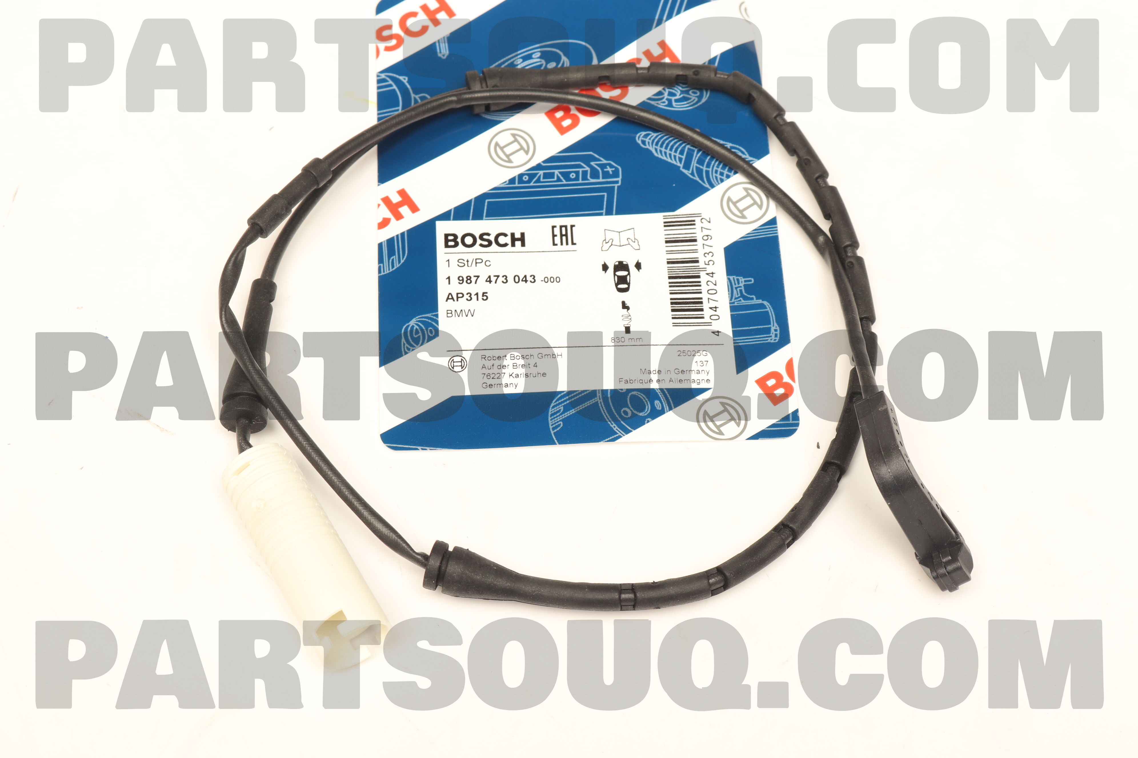 BRAKE WEAR SENSOR FRT-7(E65/66 34356778037 | Bosch Parts | PartSouq