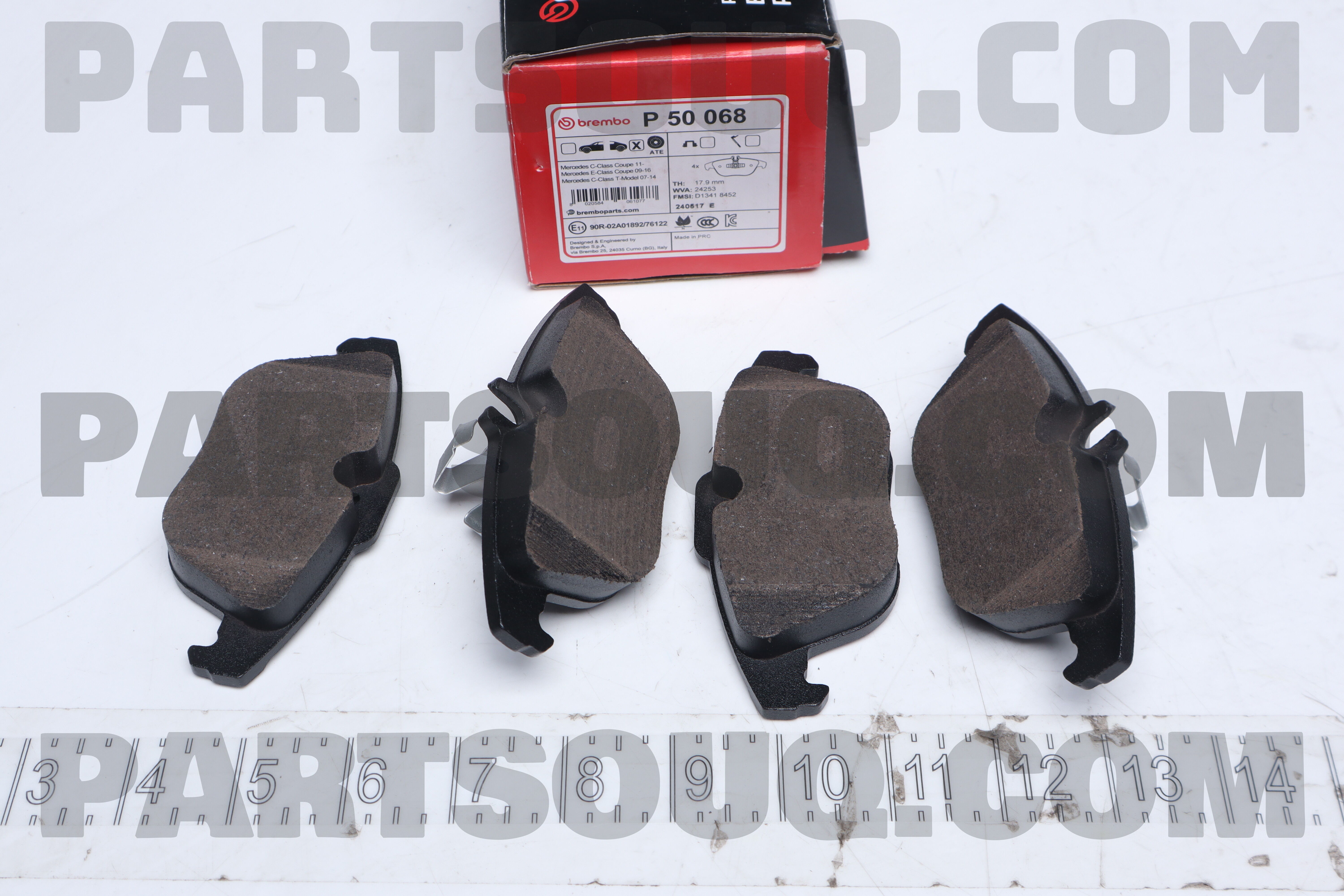 BRAKE PAD FRT-C(W204)63AMG A0074208520 | MERCEDES Parts | PartSouq