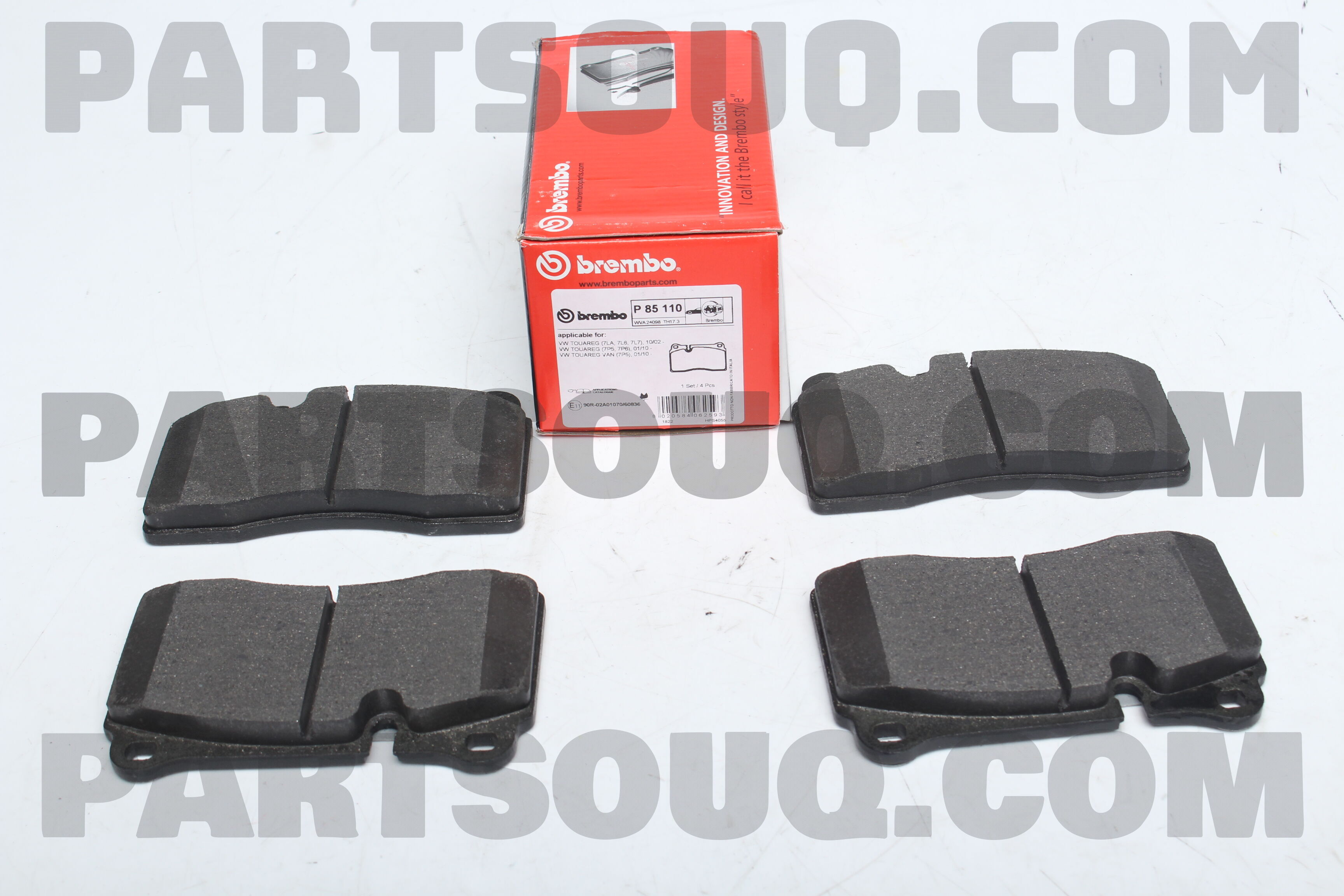 BRAKE PAD SET FRONT VW/TOUAREG 7L6698151J | VAG Parts | PartSouq