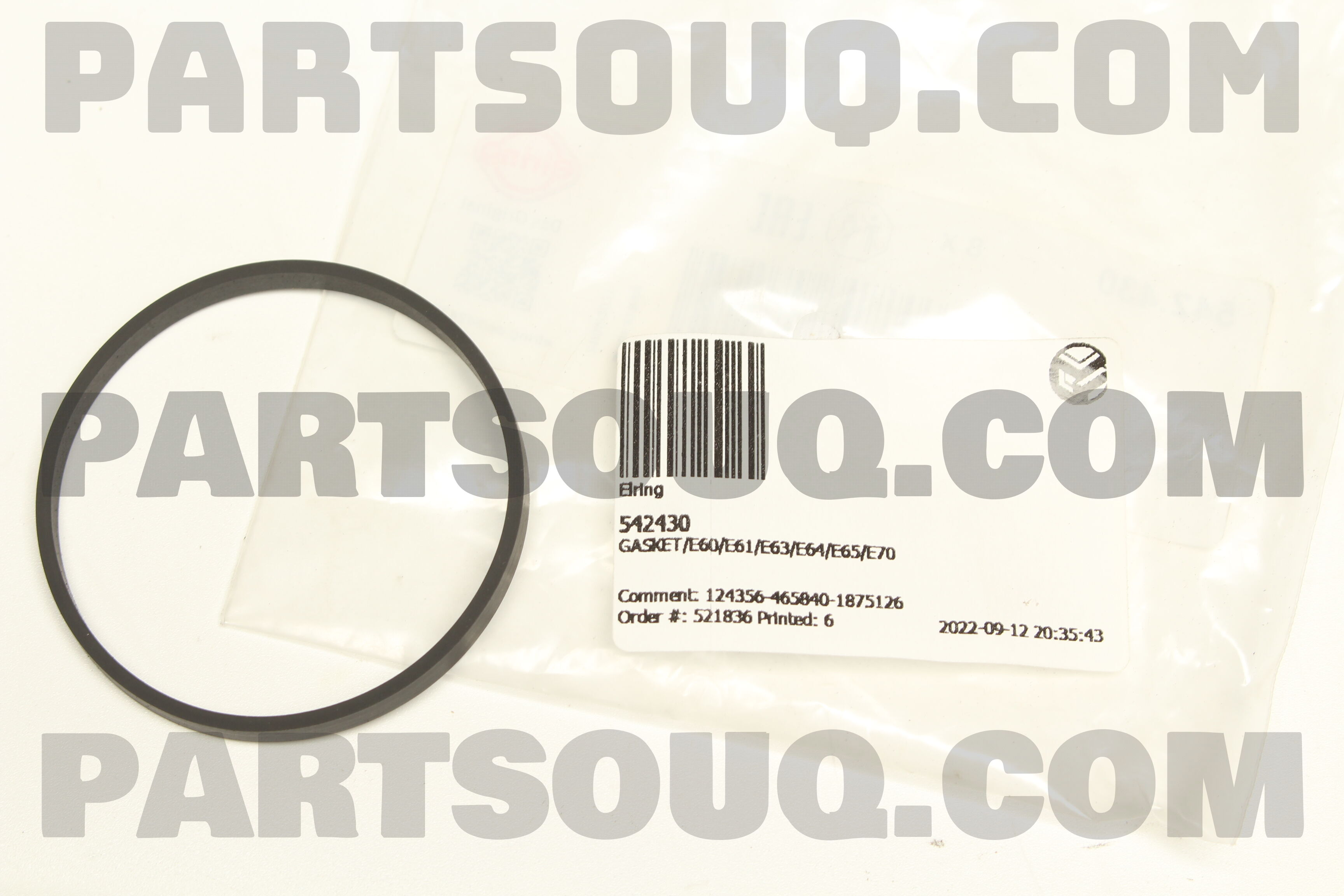 GASKET/E60/E61/E63/E64/E65/E70 11617537999 | Victor Reinz Parts | PartSouq