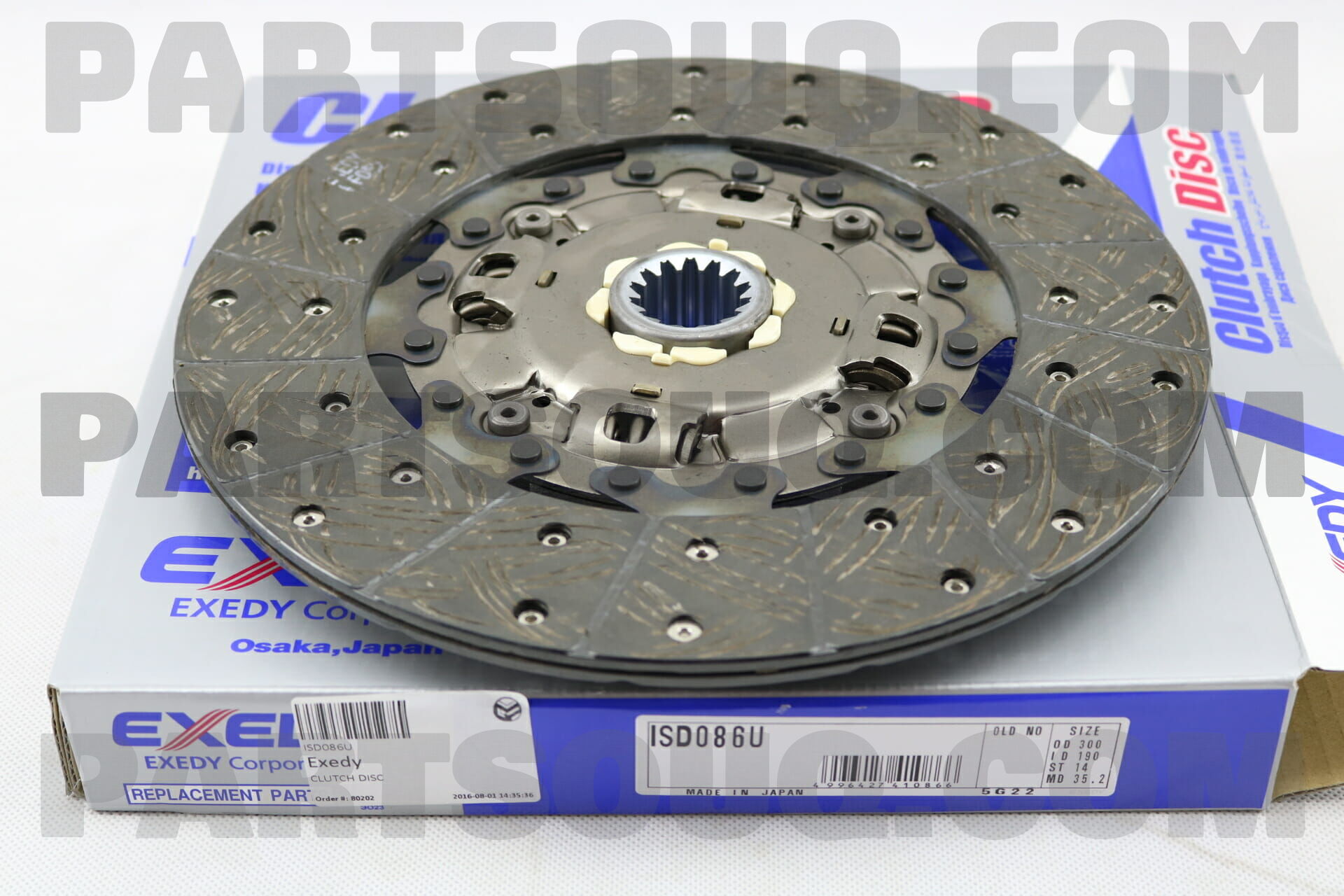 CLUTCH DISC ISD086U | Exedy Parts | PartSouq