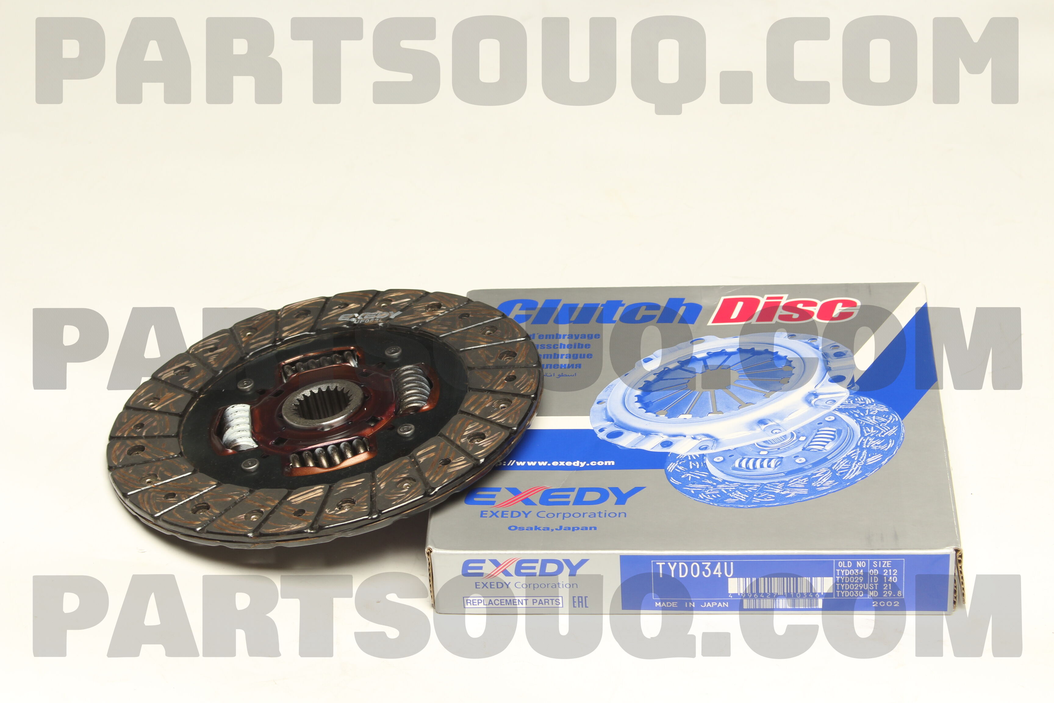 CLUTCH DISC TYD034U | Exedy Parts | PartSouq