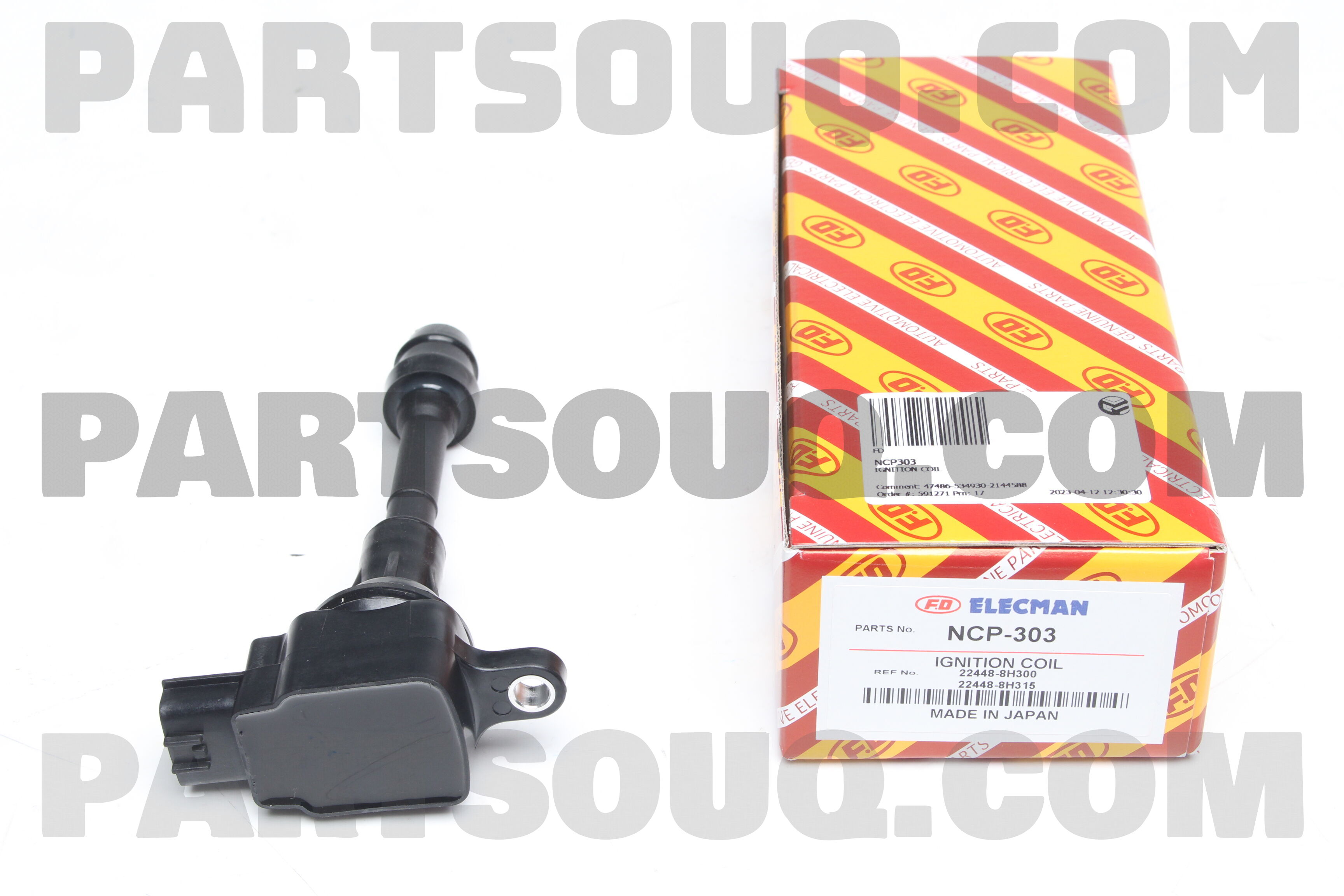 PENCIL TYPE IGNITION COIL 224488H315 | YEC Parts | PartSouq