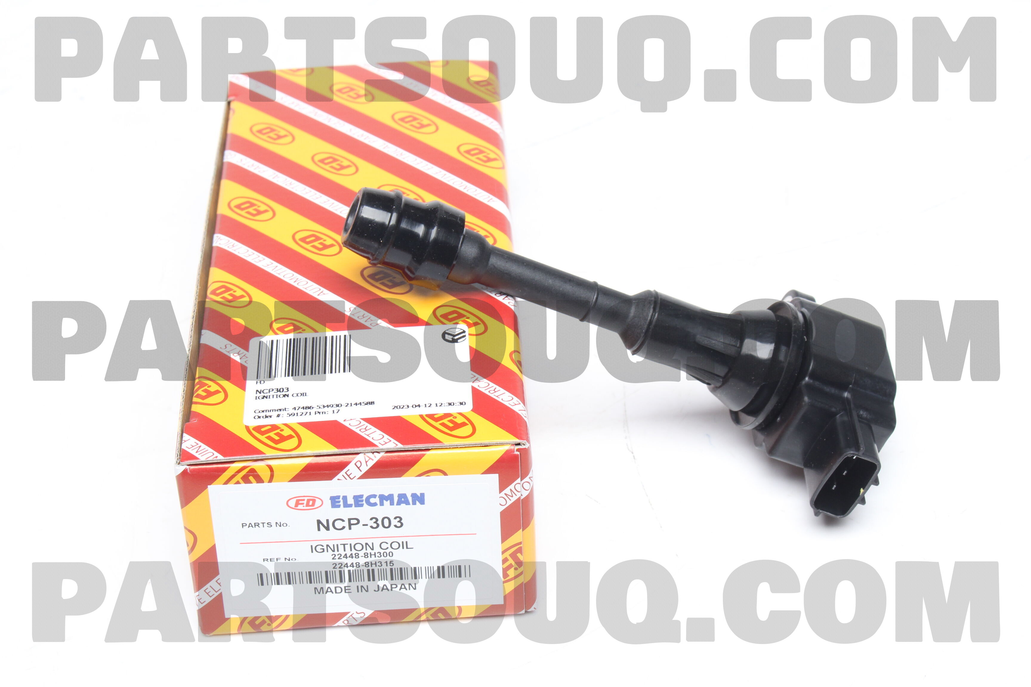 PENCIL TYPE IGNITION COIL 224488H315 | YEC Parts | PartSouq
