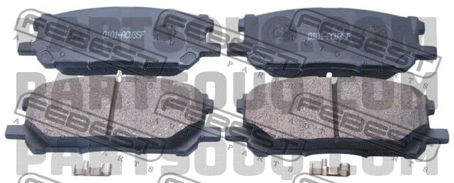 PAD KIT, DISC BRAKE, FRONT 0101ACU35F | FEBEST Parts | PartSouq