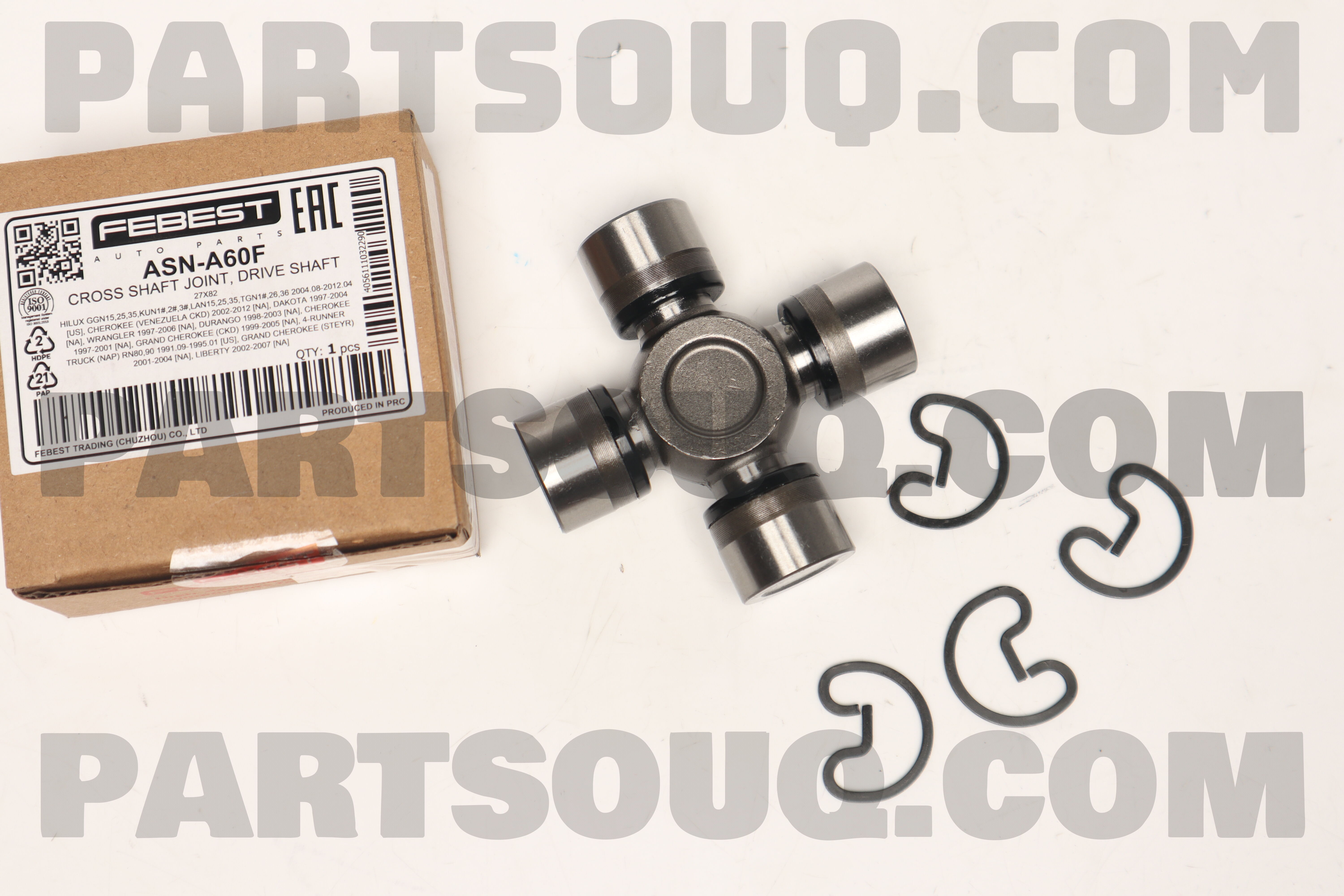 SPIDER KIT, FRONT PROPELLER SHAFT UNIVERSAL JOINT 043750K012 | Toyota ...