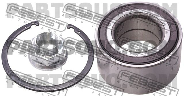 FRONT WHEEL BEARING REPAIR KIT 42X80X39 DAC42800039MKIT | FEBEST Parts ...