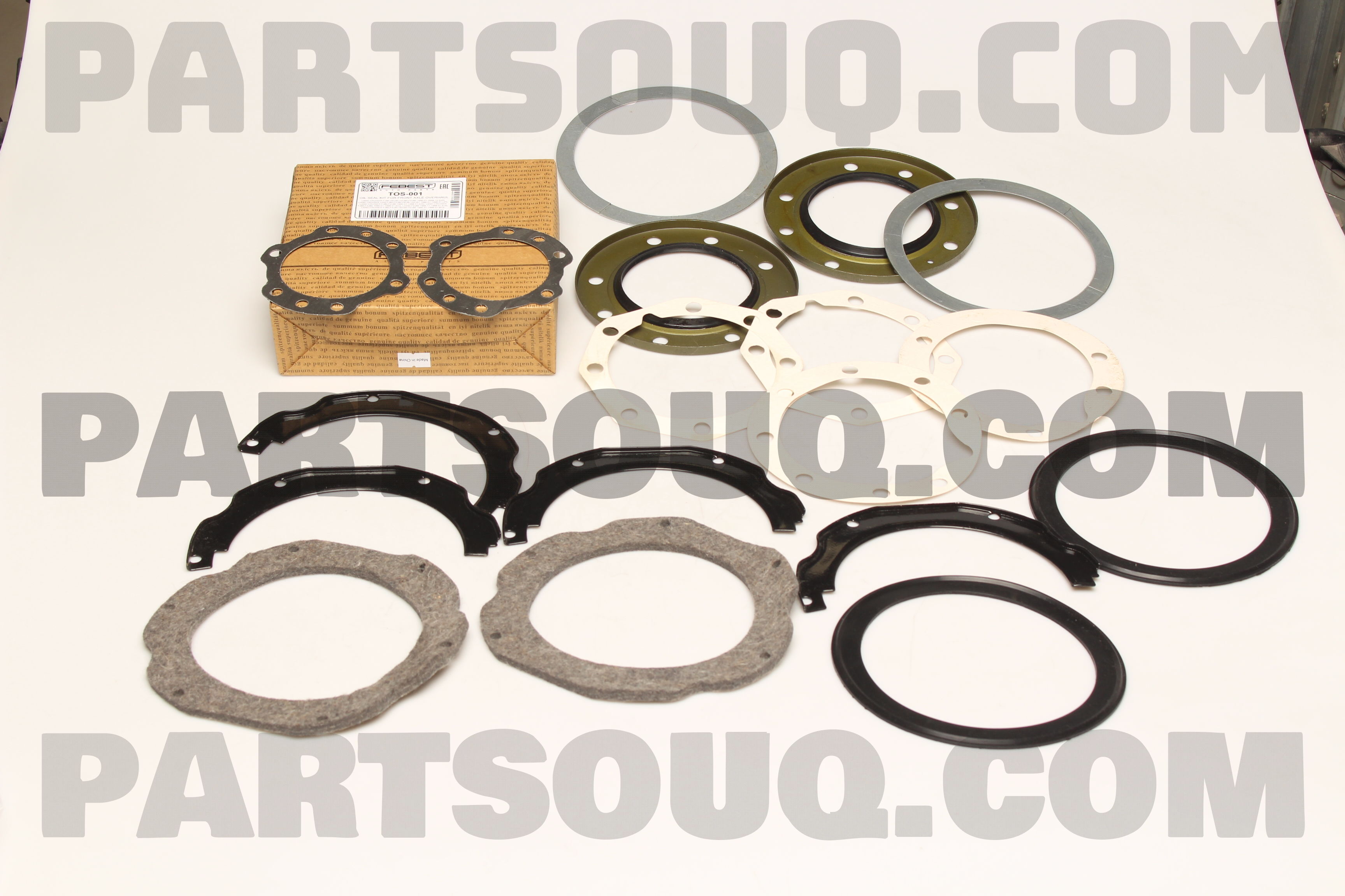 OIL SEAL KIT FOR FRONT AXLE OVERHAUL TOS001 | FEBEST Parts | PartSouq
