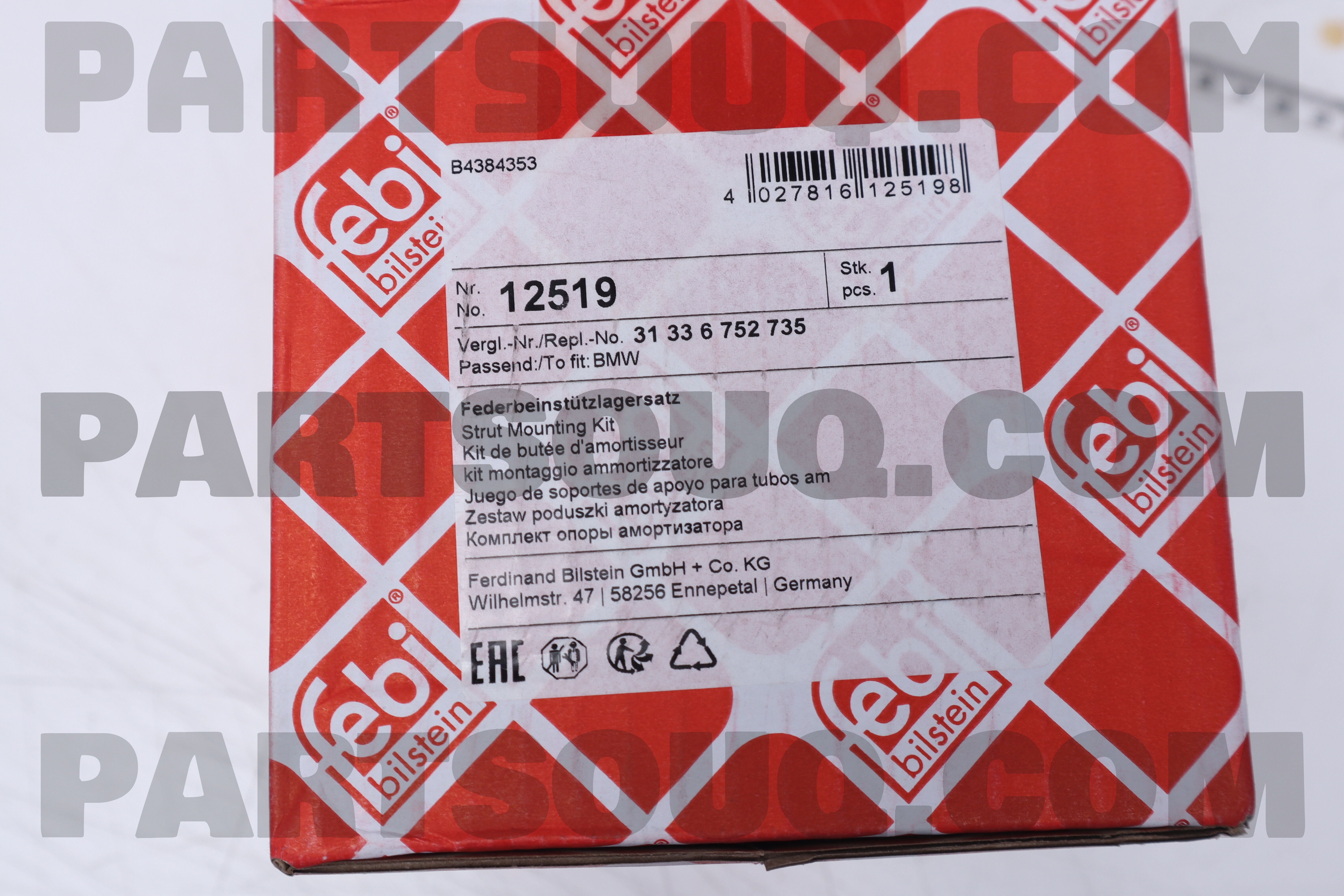 SUSP STRUT MTG FRT 3SR/5SR 31331094616 | Vaico Parts | PartSouq
