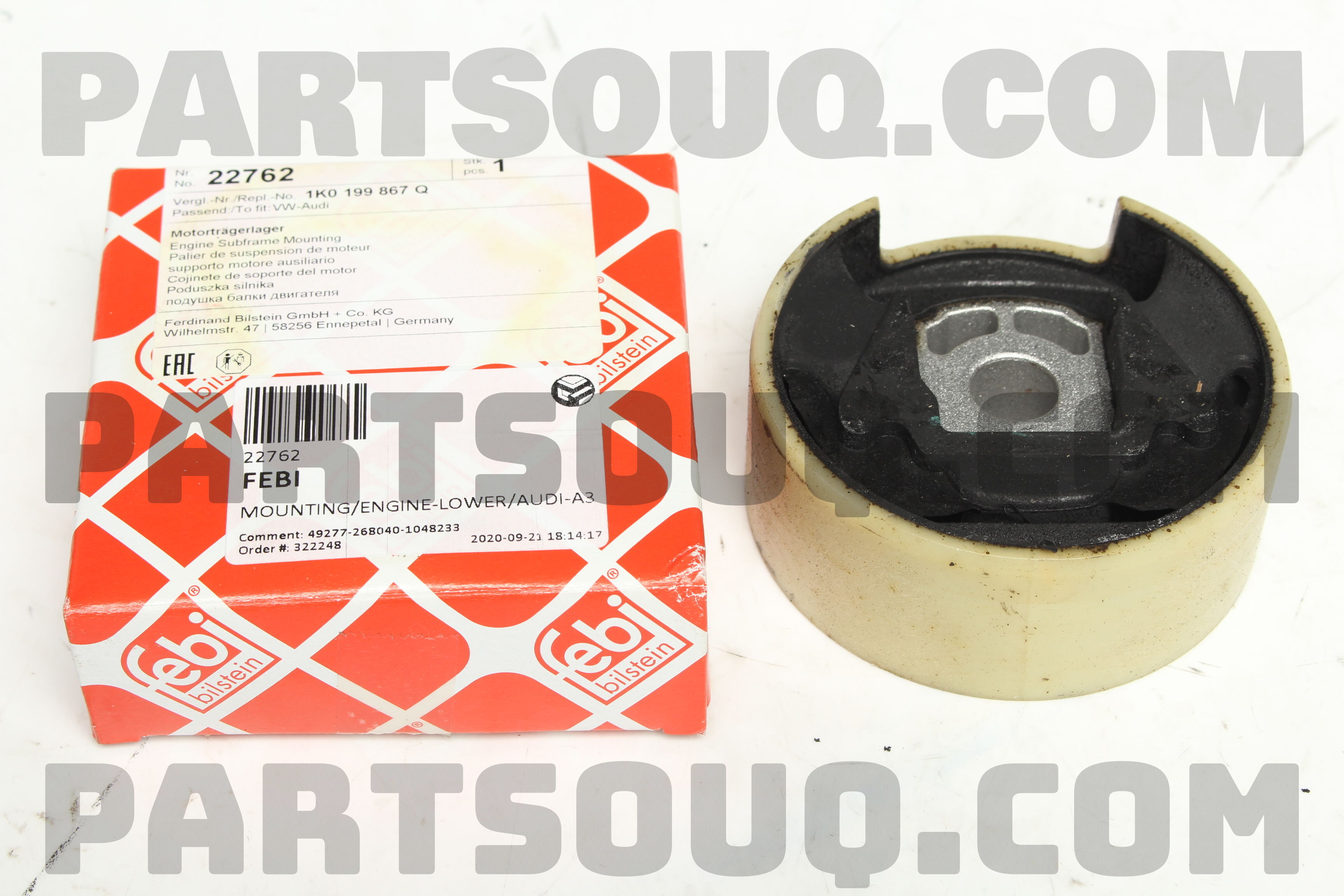 MOUNTING/ENGINE-LOWER/AUDI-A3 22762 | FEBI Parts | PartSouq