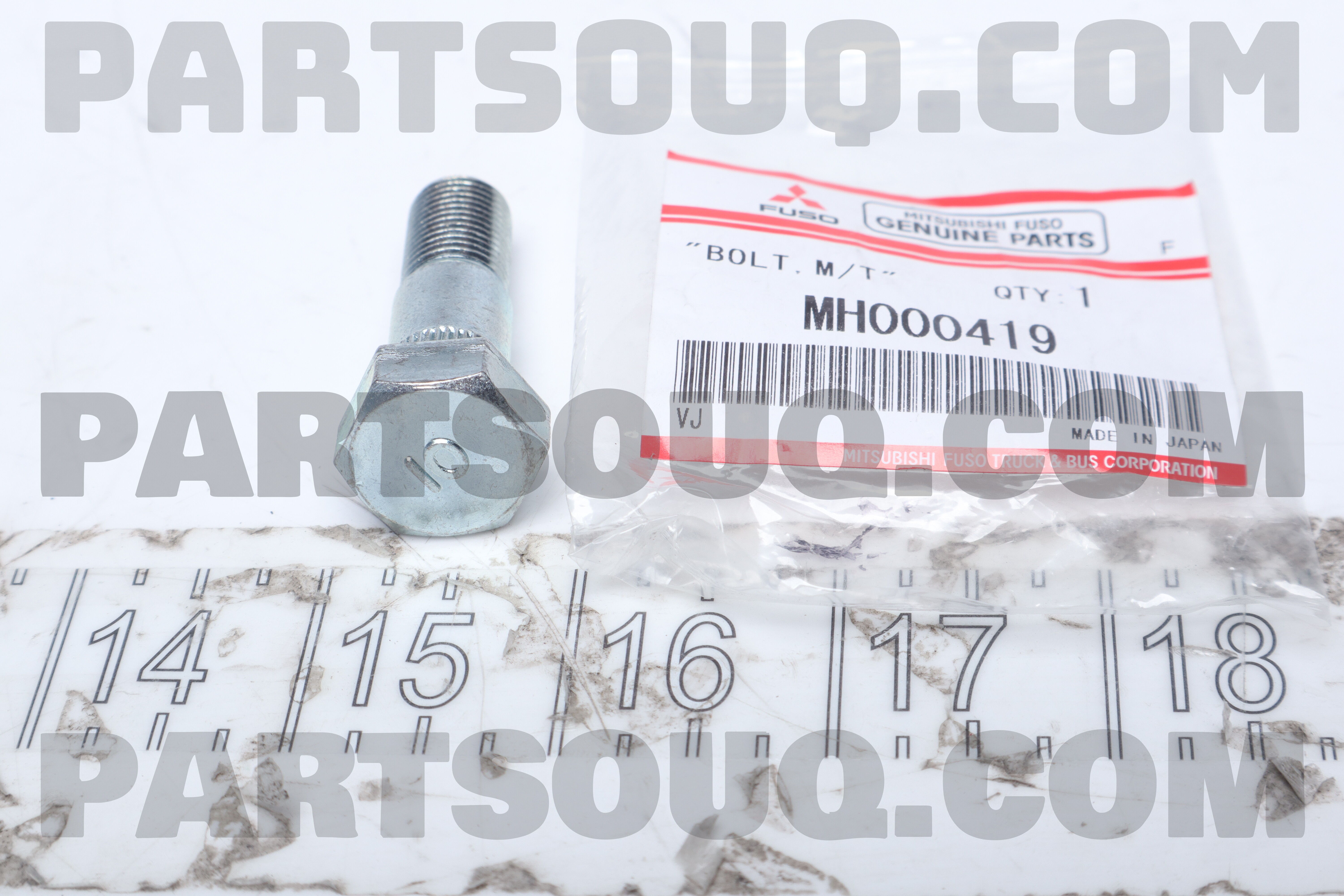 BOLT,M/T POWER TRAIN MH000419 | FUSO Parts | PartSouq