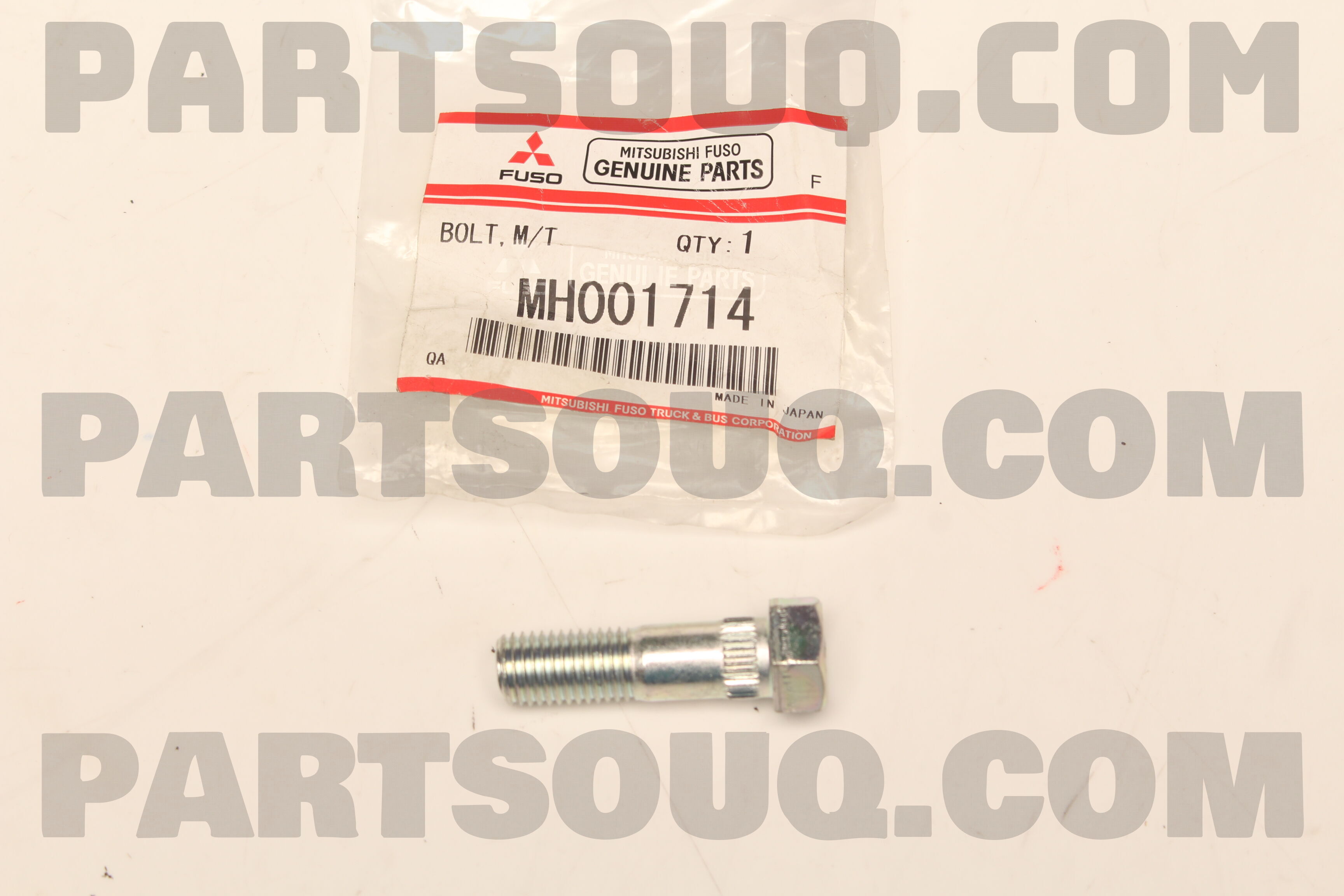 BOLT,M/T POWER TRAIN MH001714 | FUSO Parts | PartSouq