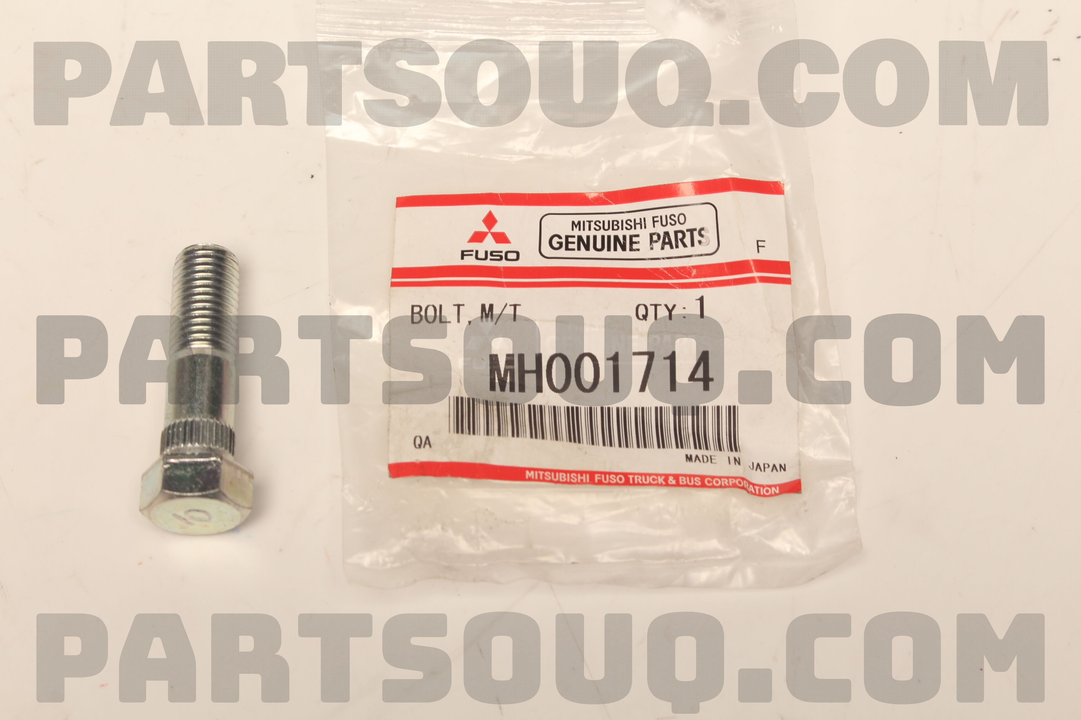 BOLT,M/T POWER TRAIN MH001714 | FUSO Parts | PartSouq