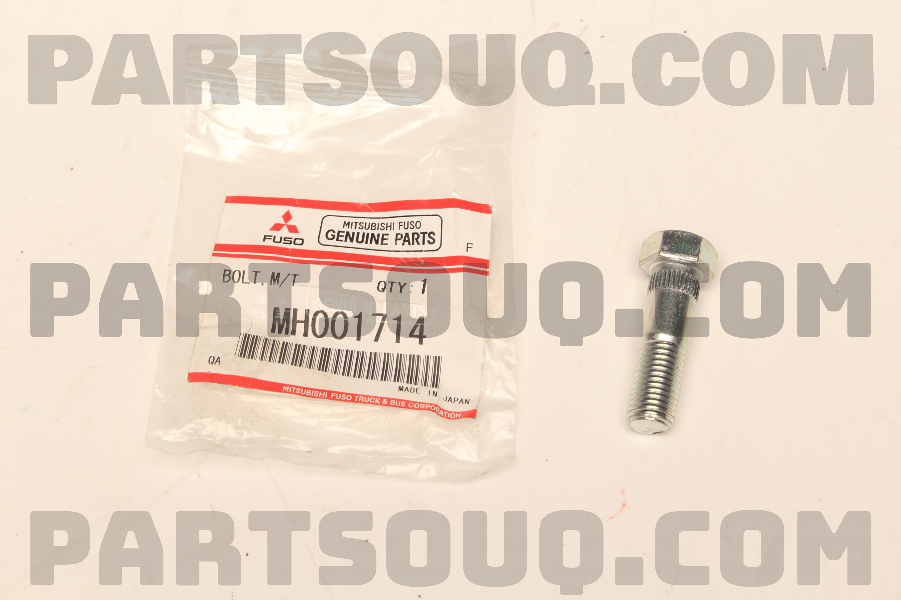 BOLT,M/T POWER TRAIN MH001714 | FUSO Parts | PartSouq