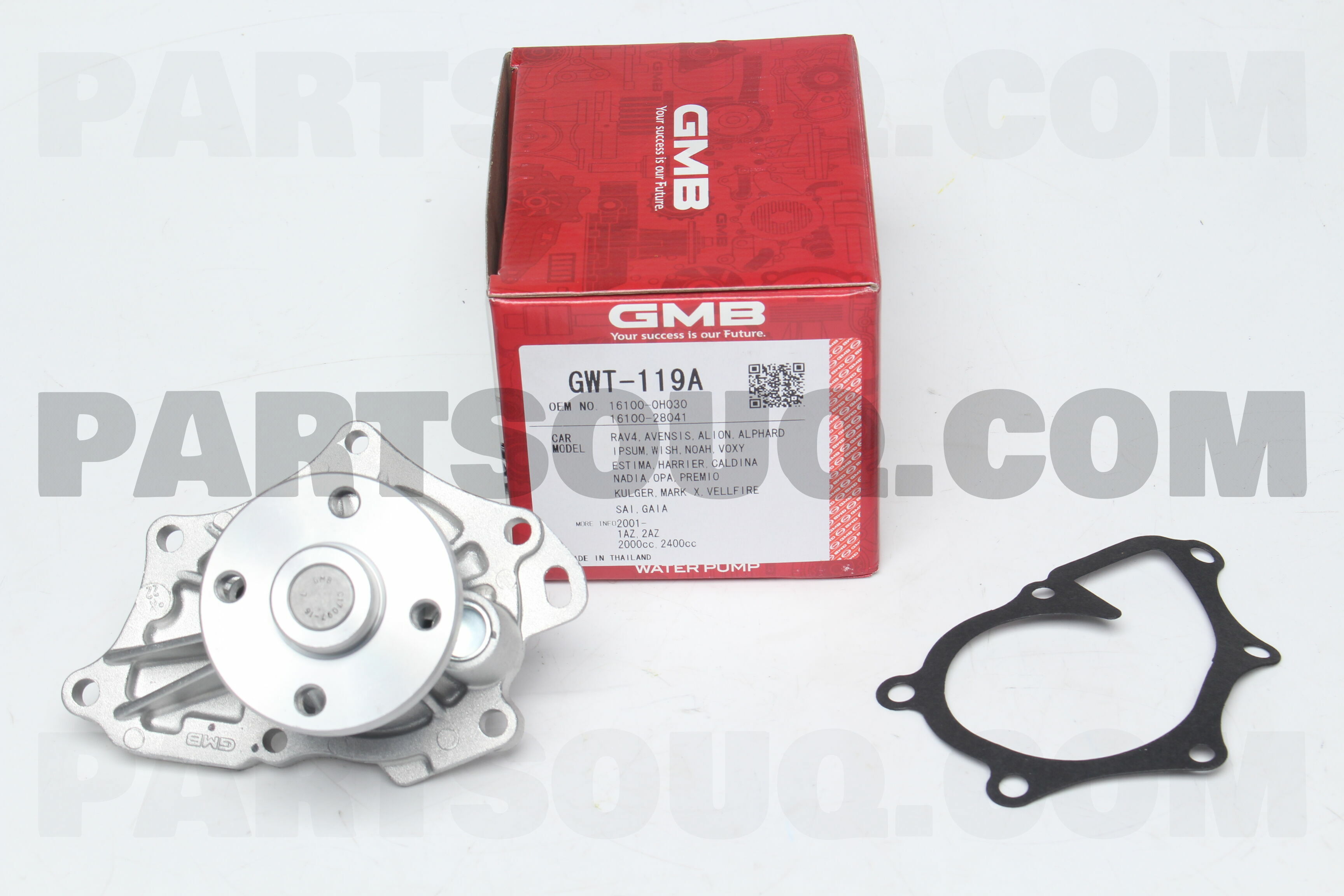 WATER PUMP 16100-0H03 GWT119A | GMB Parts | PartSouq