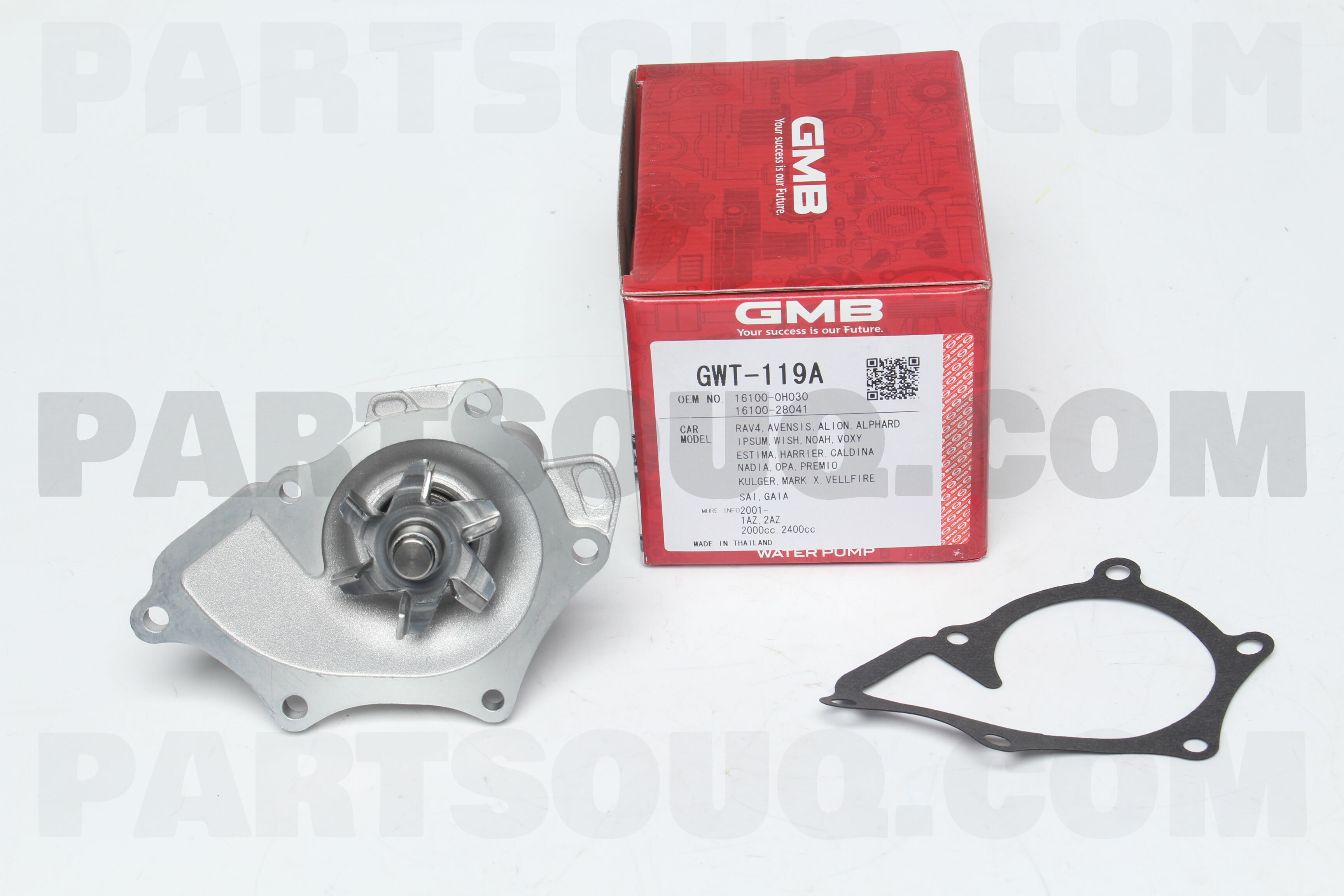 WATER PUMP 16100-0H03 GWT119A | GMB Parts | PartSouq
