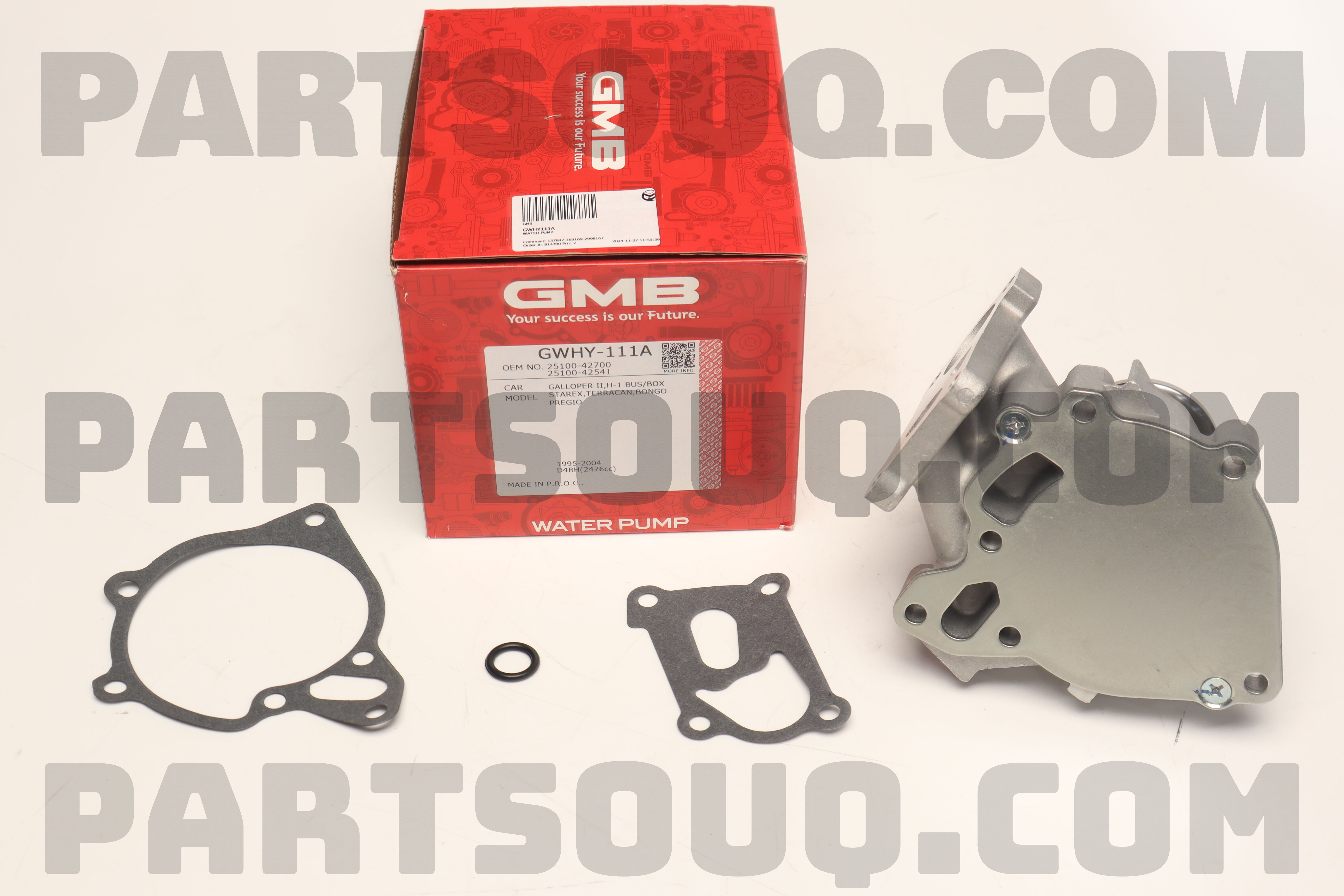 PUMP ASSY-COOLENT 2510042541 | Hyundai / KIA Parts | PartSouq