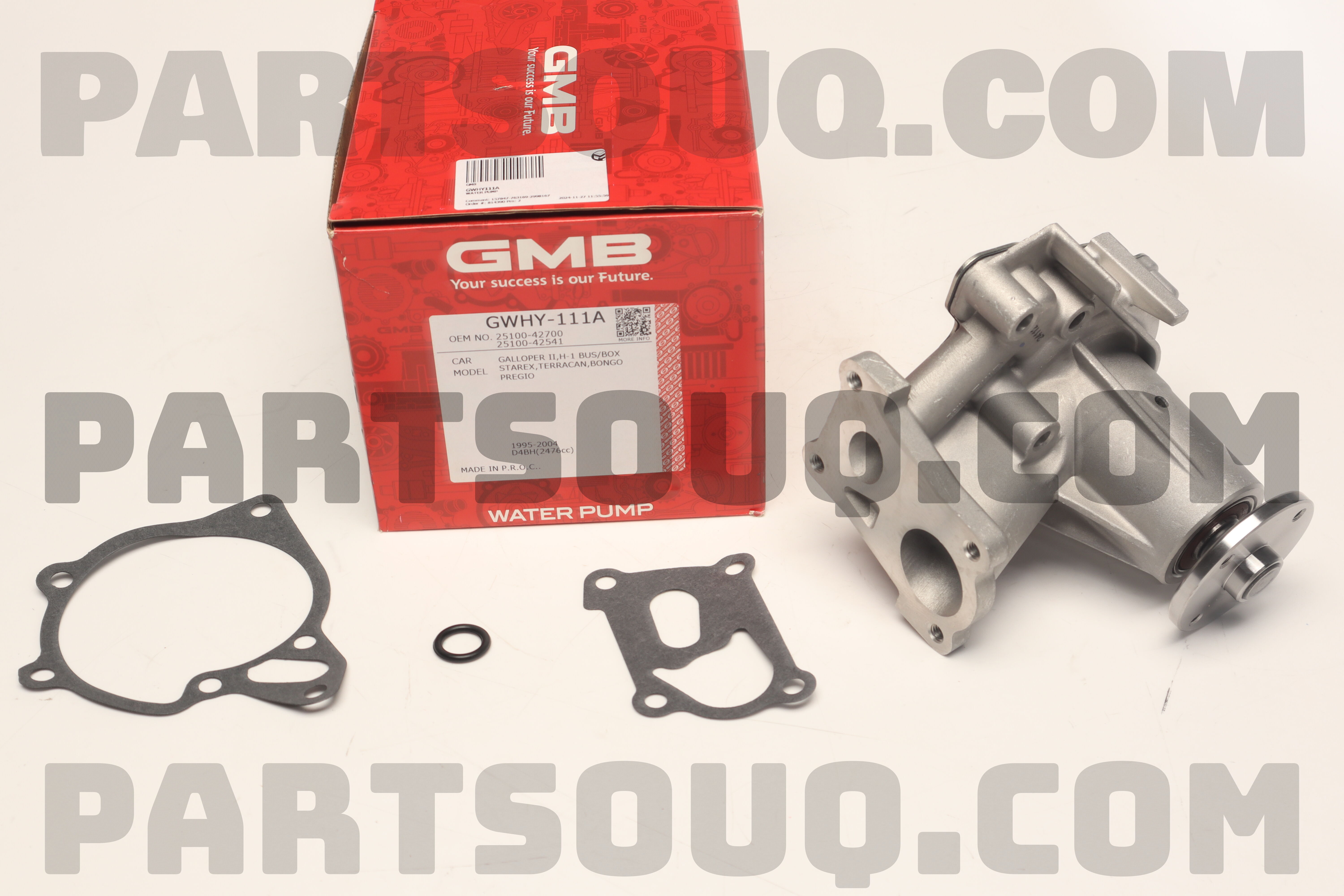 PUMP ASSY-COOLENT 2510042541 | Hyundai / KIA Parts | PartSouq