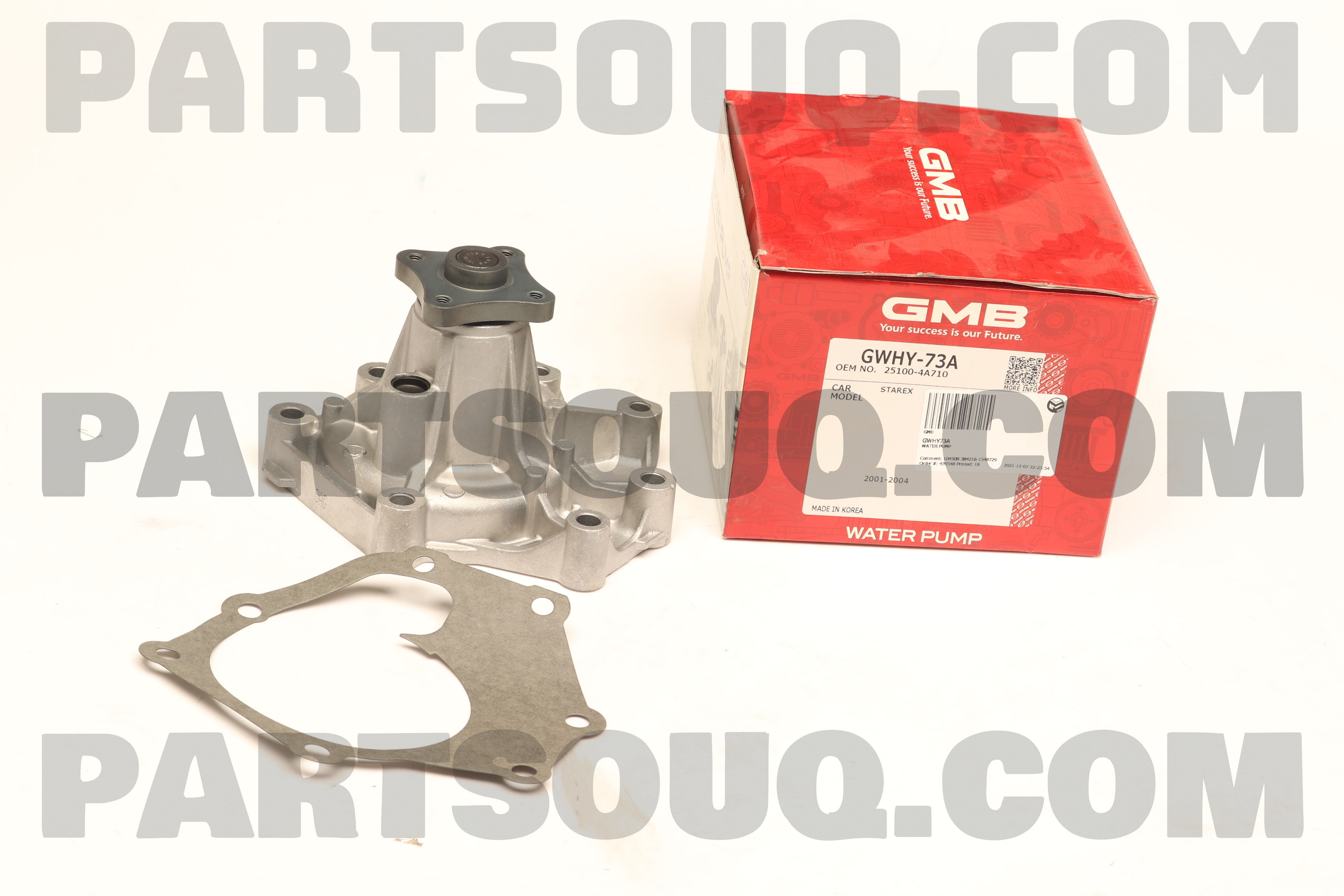 WATER PUMP GWHY73A | GMB Parts | PartSouq
