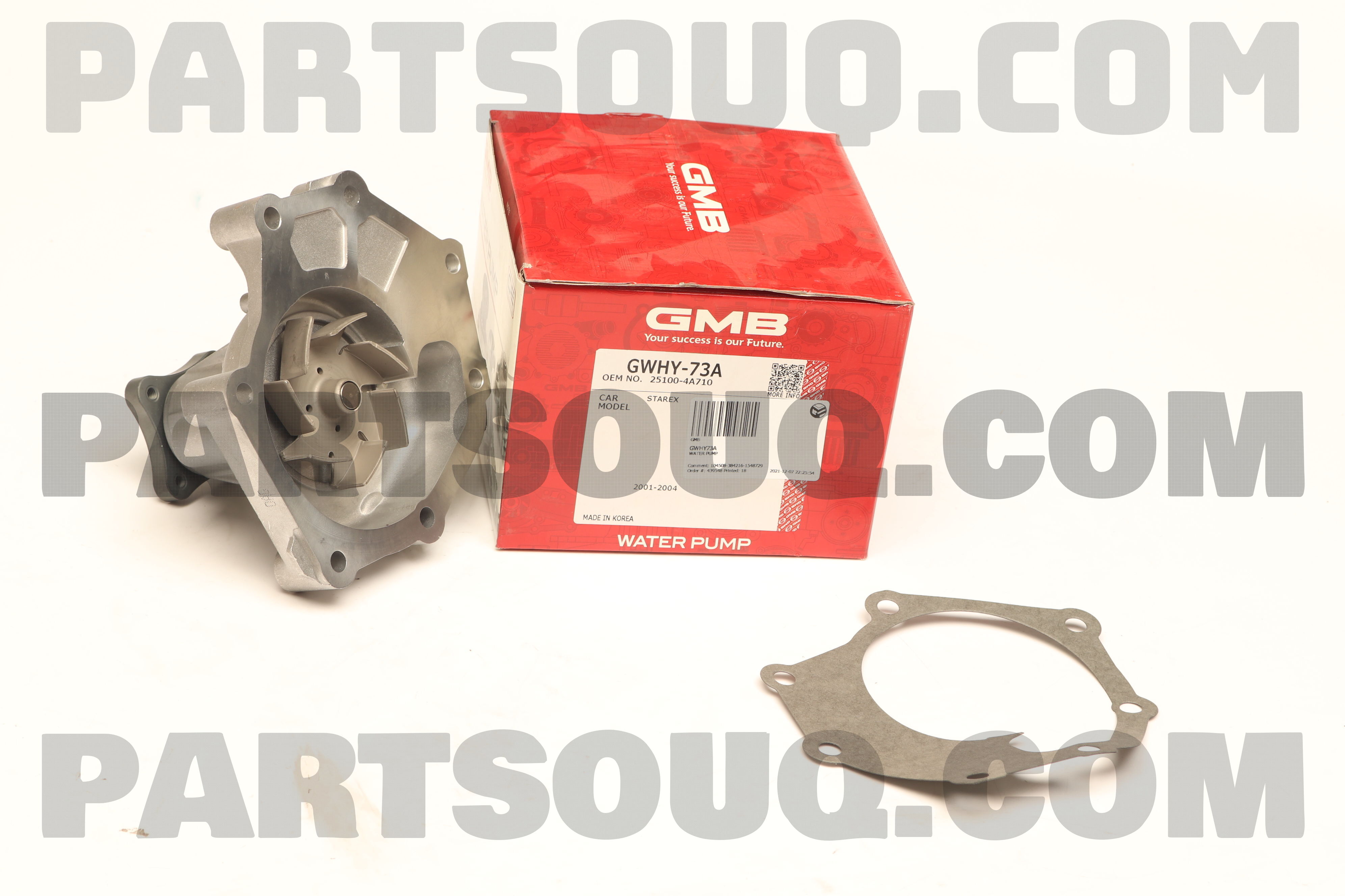 WATER PUMP GWHY73A | GMB Parts | PartSouq