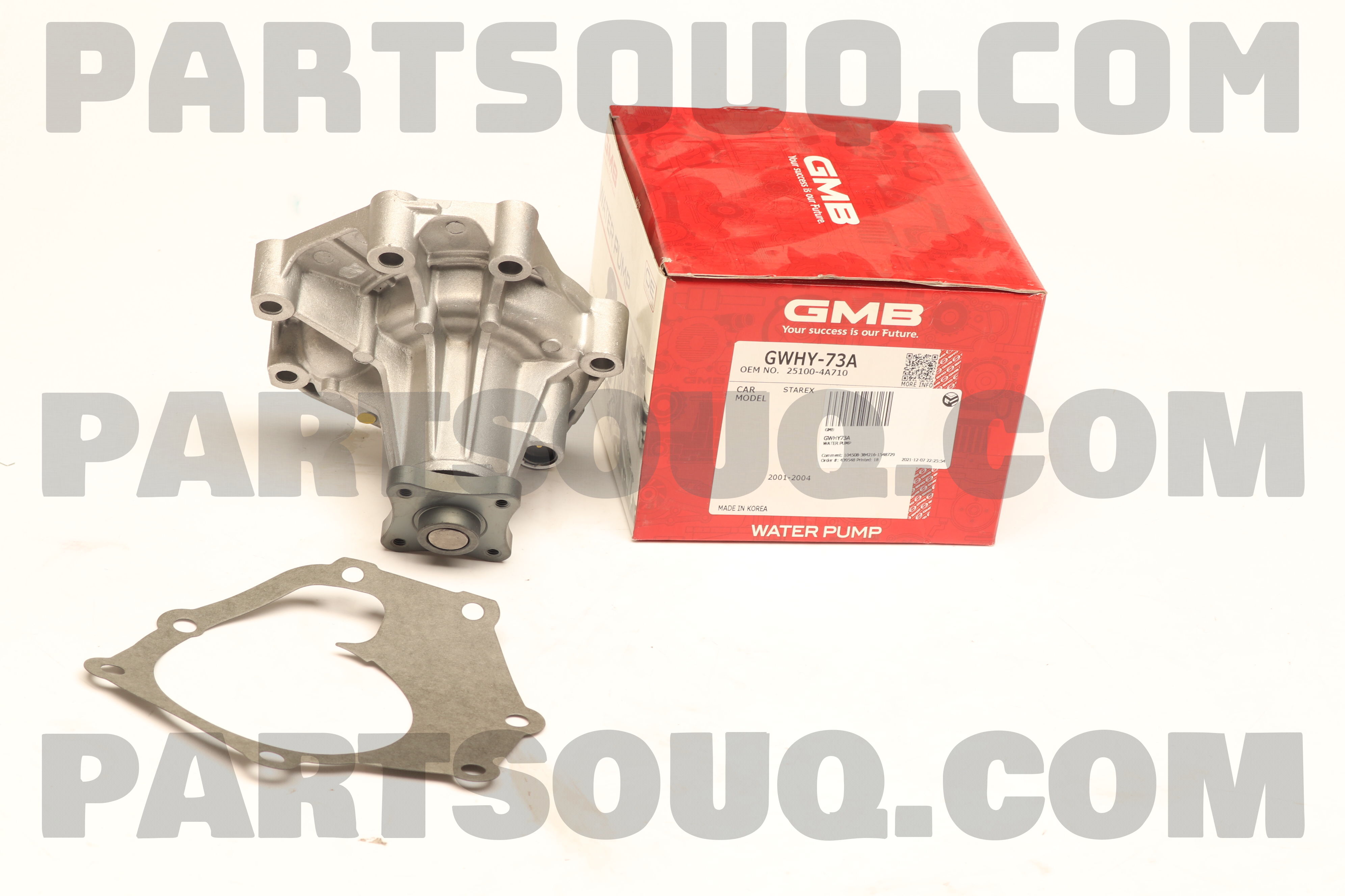 WATER PUMP GWHY73A | GMB Parts | PartSouq