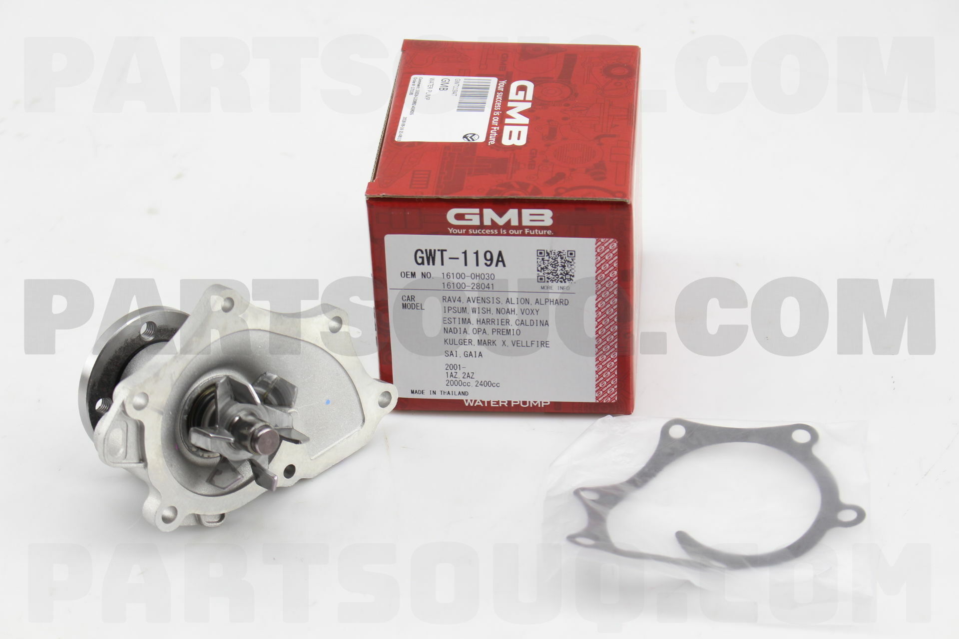 PUMP ASSY WATER 161000H030 | HINO Parts | PartSouq