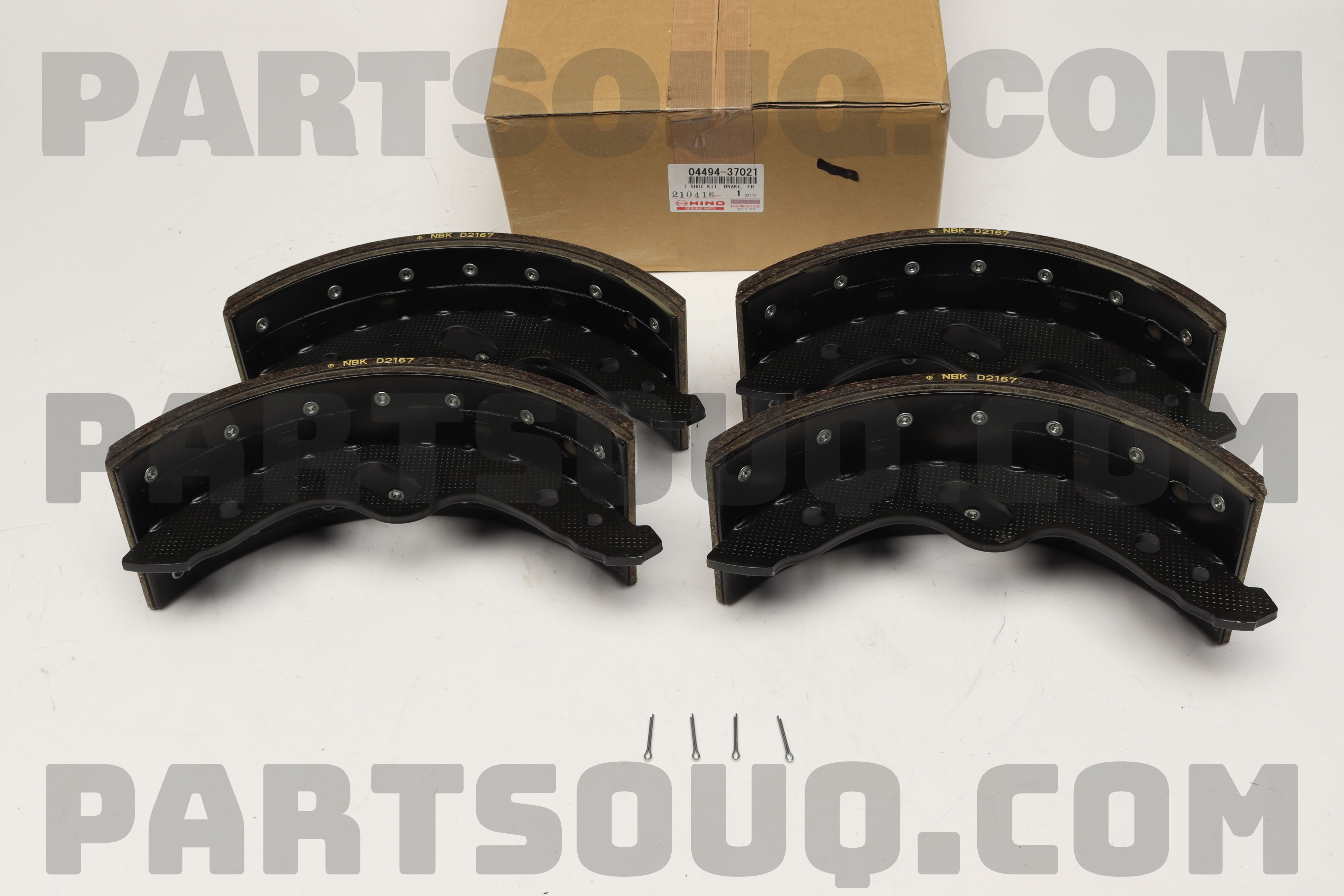 BRAKE SHOE KIT 0449437021 | HINO Parts | PartSouq