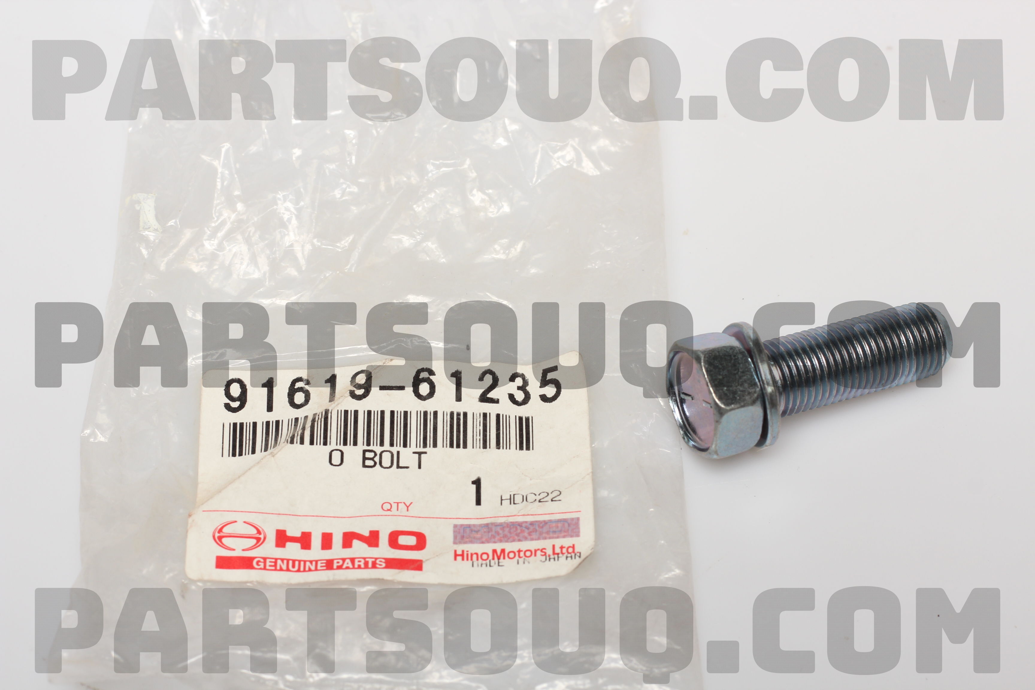 BOLT W/WASHER 9161961235 | HINO Parts | PartSouq