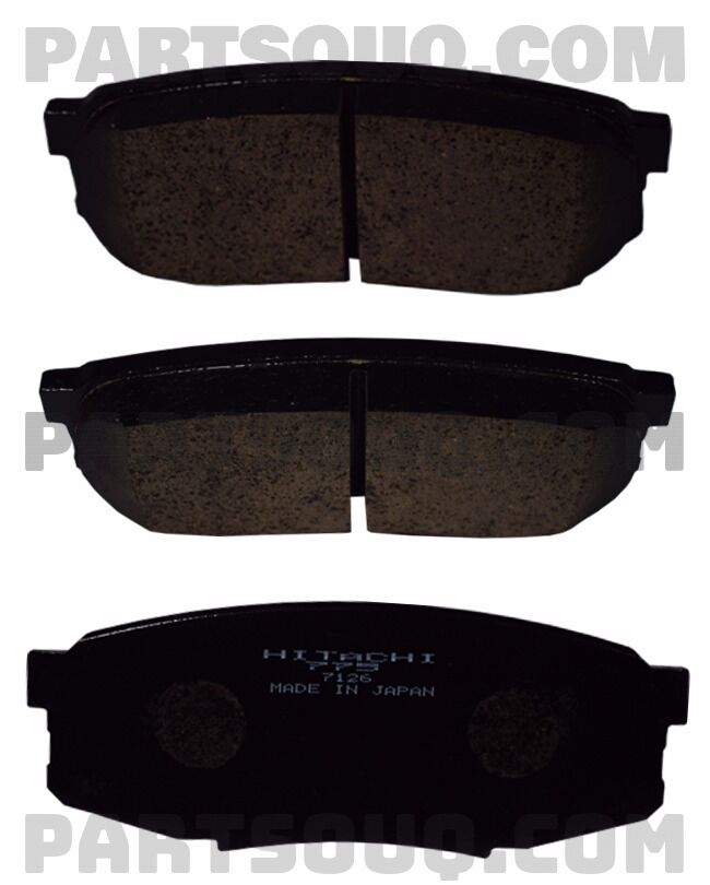 PAD KIT, DISC BRAKE, REAR 0446660160 | Toyota Parts | PartSouq