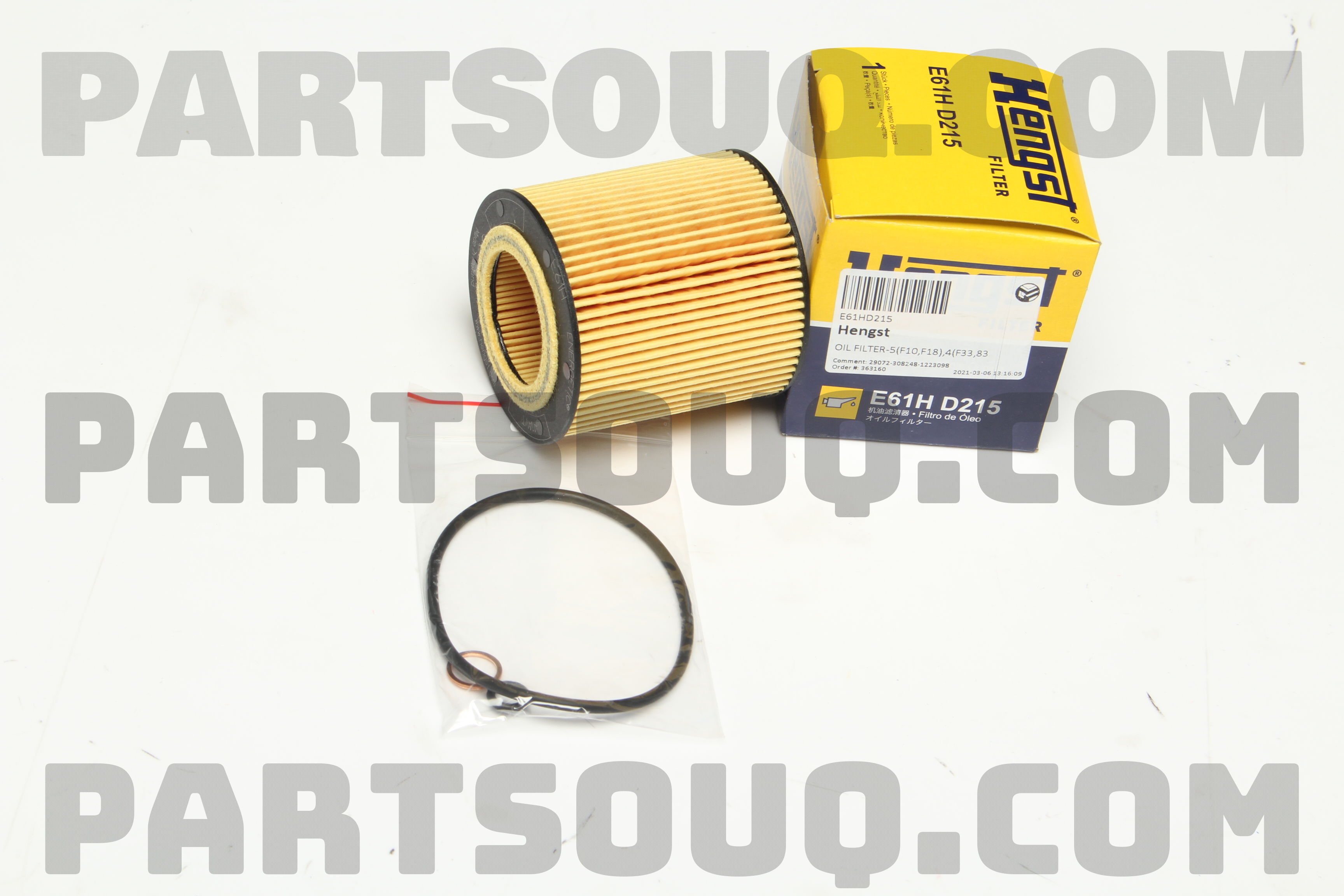 OIL FILTER-5(F10,F18),4(F33,83 E61HD215 | Hengst Parts | PartSouq