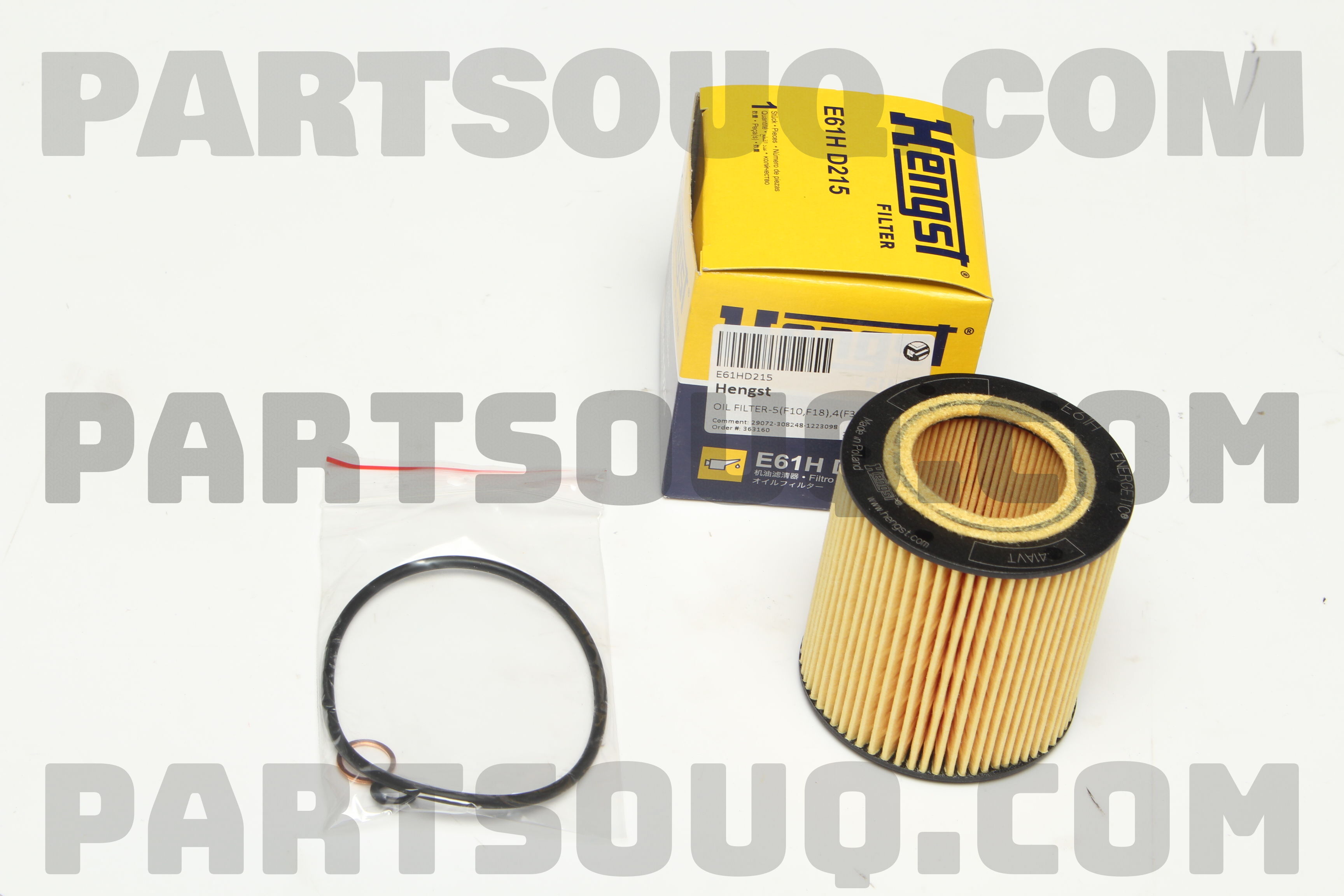 OIL FILTER-5(F10,F18),4(F33,83 E61HD215 | Hengst Parts | PartSouq