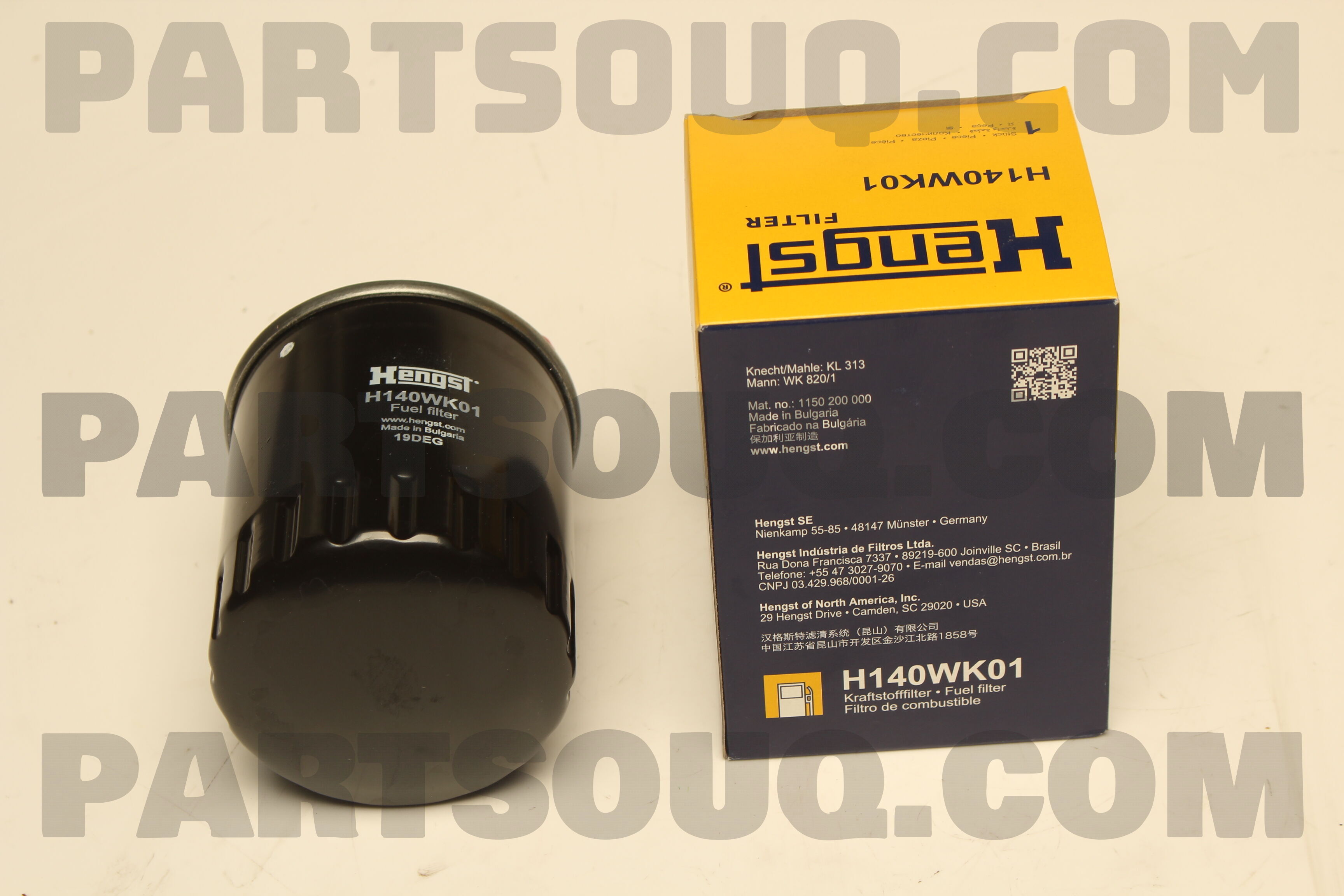 FUEL INLINE FILTER-906 H140WK01 | Hengst Parts | PartSouq
