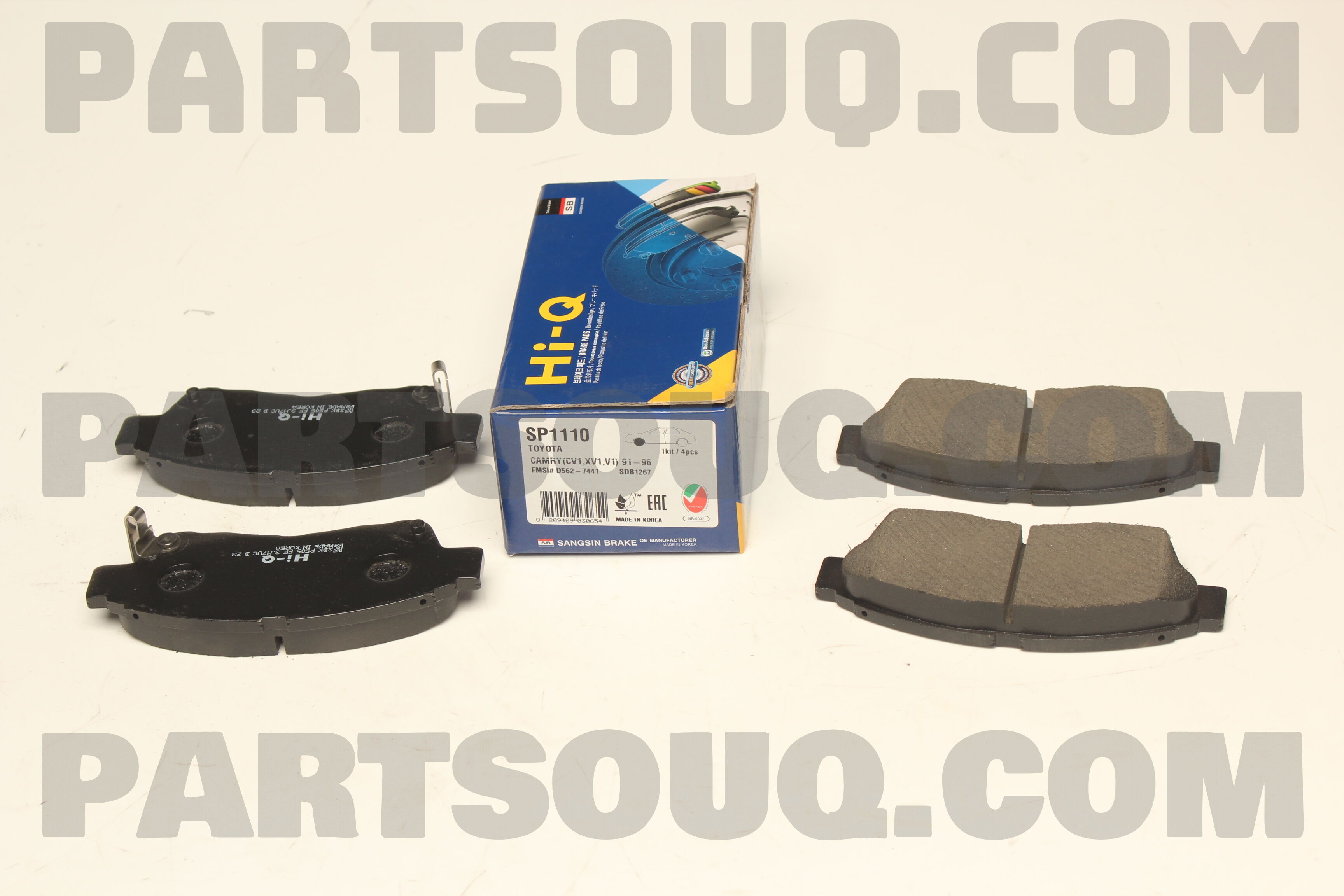 BRAKE PAD SET, DISC BRAKE 446512540 | Toyota Parts | PartSouq