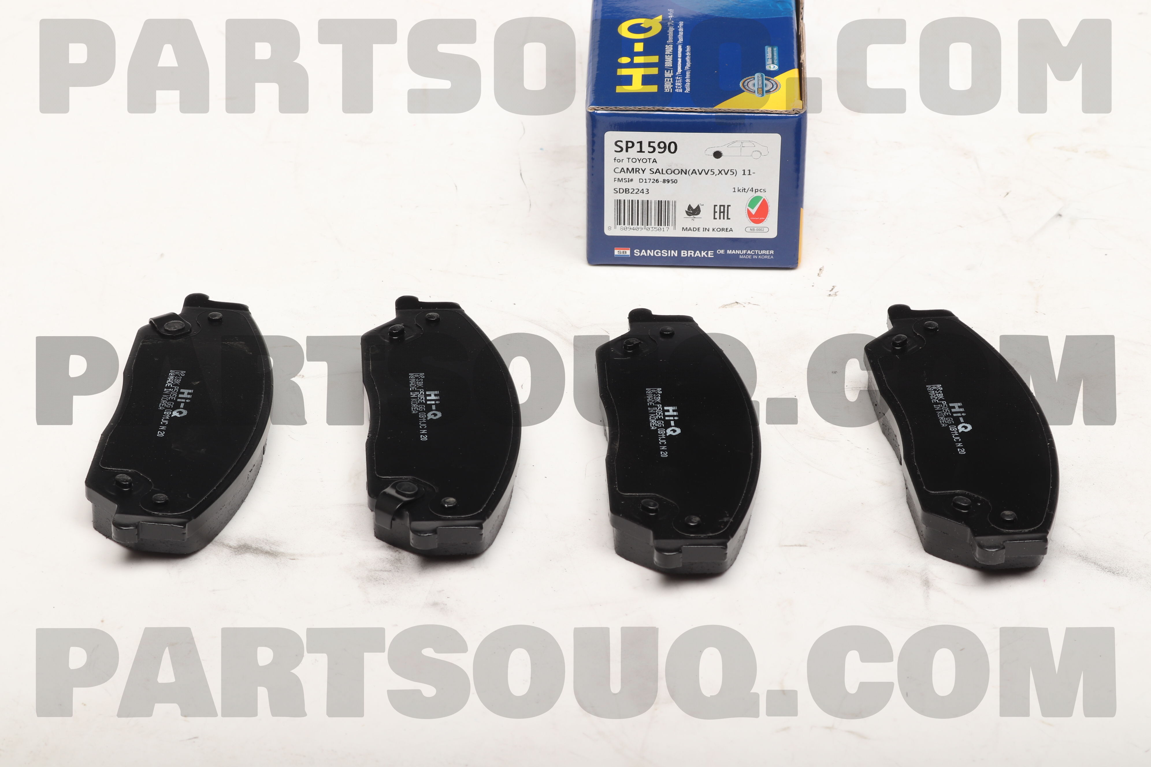 PADKIT DISC BRAKE FR 0446506090 | HINO Parts | PartSouq