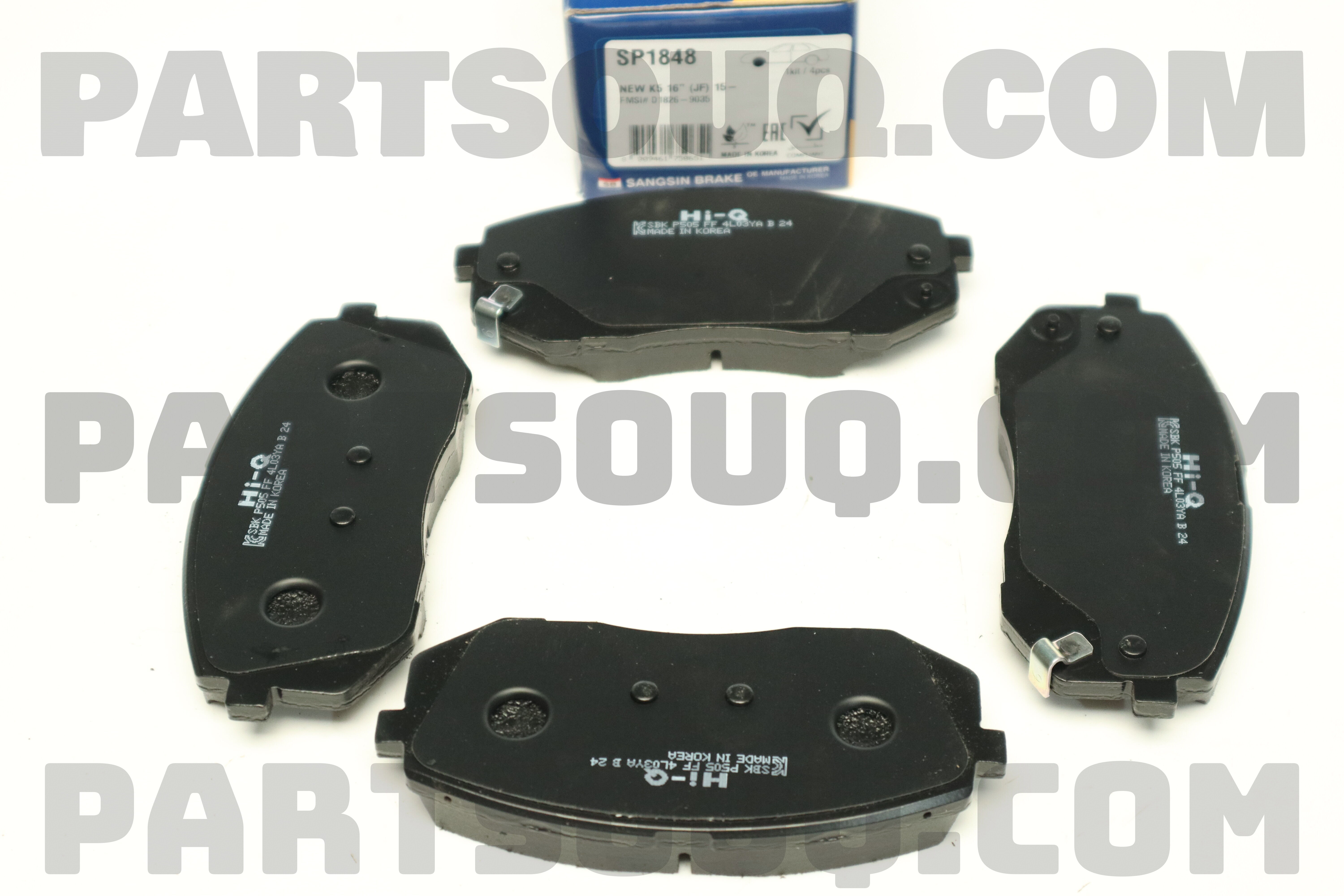 PAD KIT-FRONT DISC BRAKE 58101C2A10 | Hyundai / KIA Parts | PartSouq