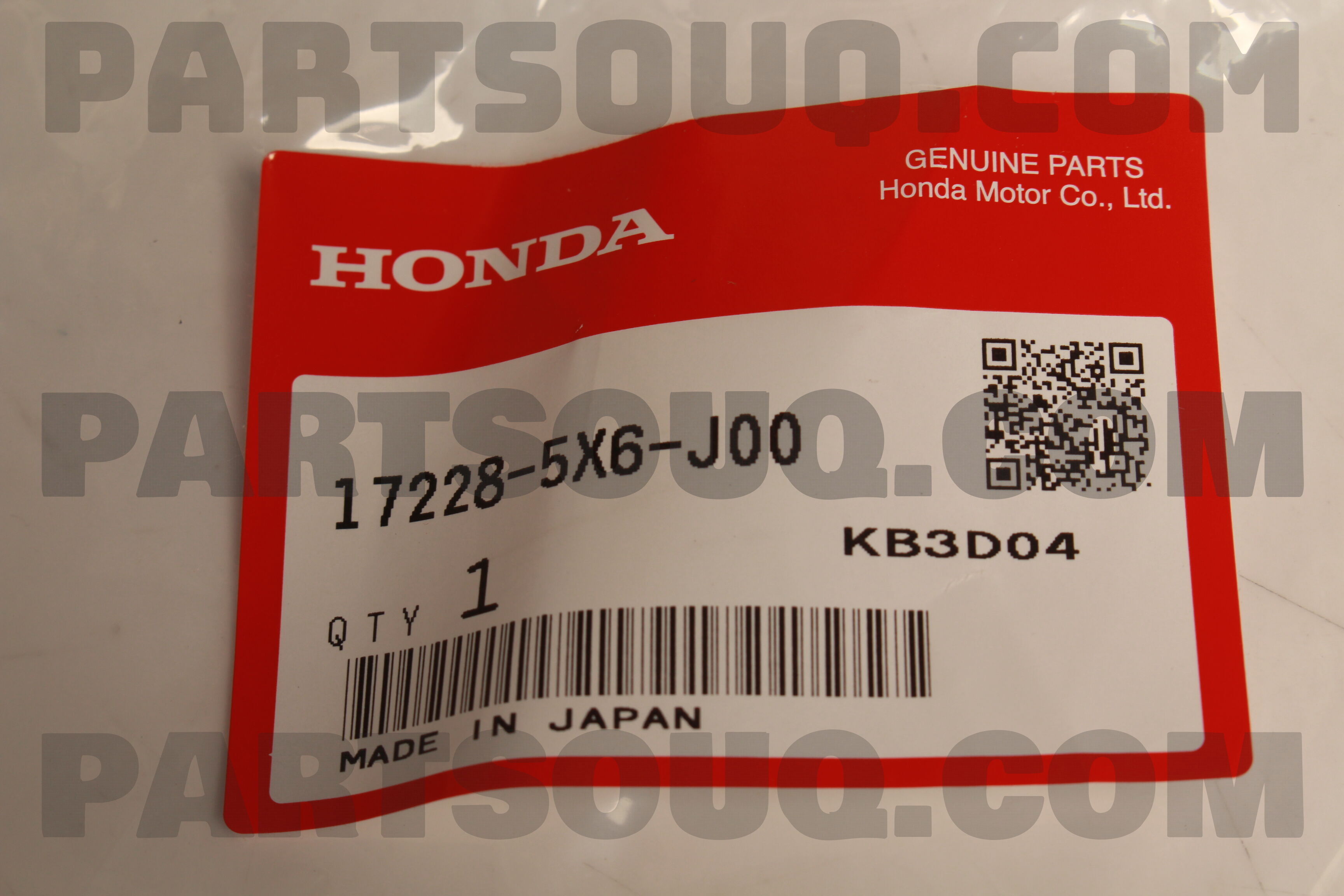 TUBE, AIR FLOW 172285X6J00 | Honda Parts | PartSouq