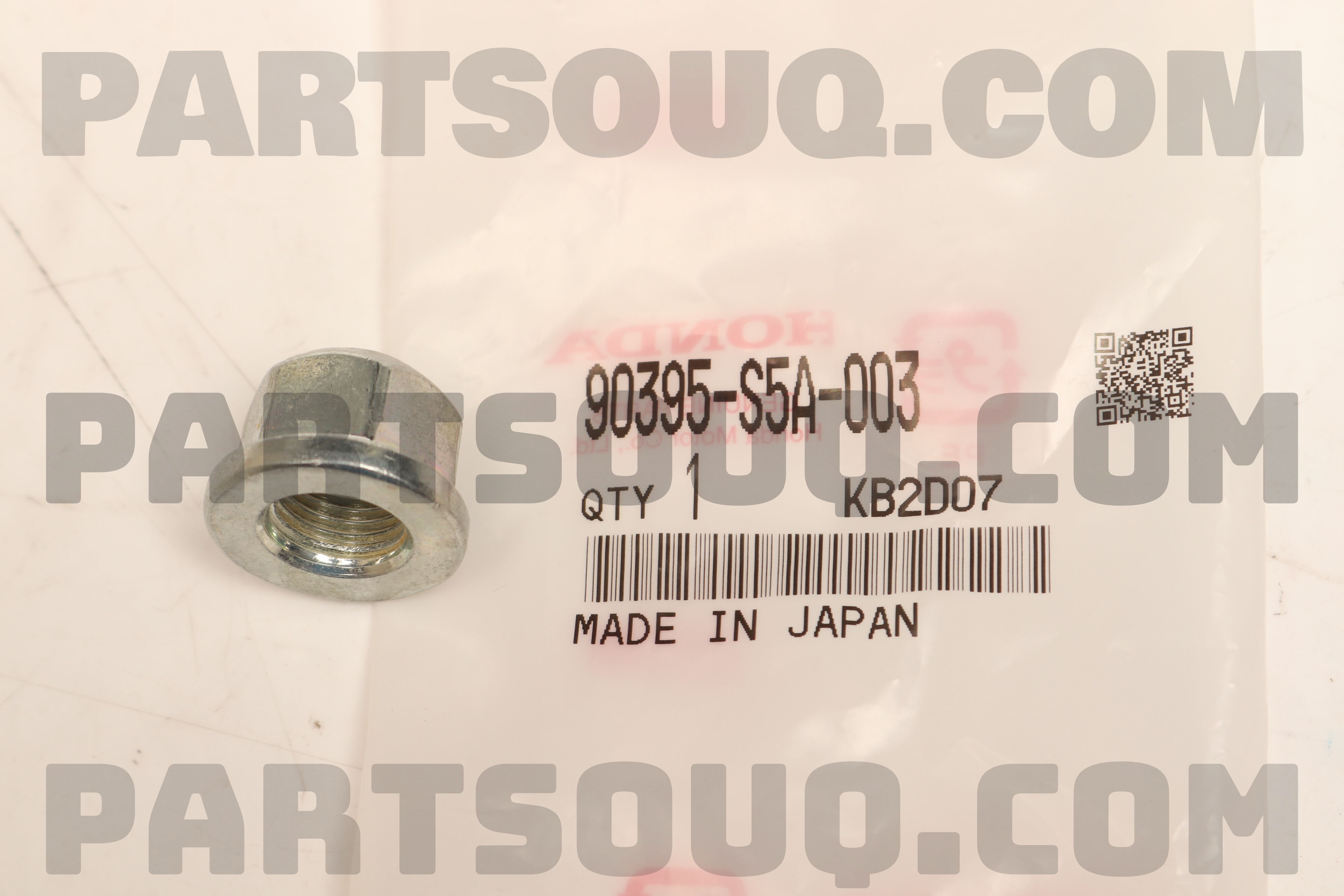 NUT,LOCK FLANGE 90395S5A003 | Honda Parts | PartSouq