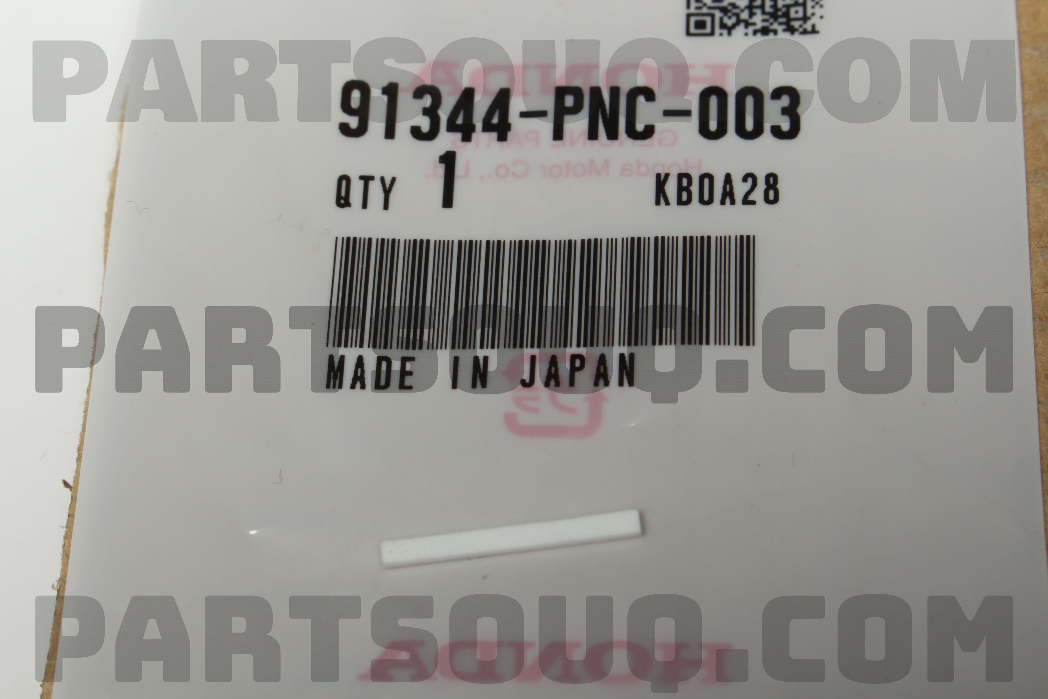 SEAL,SLIPPER 91344PNC003 | Honda Parts | PartSouq