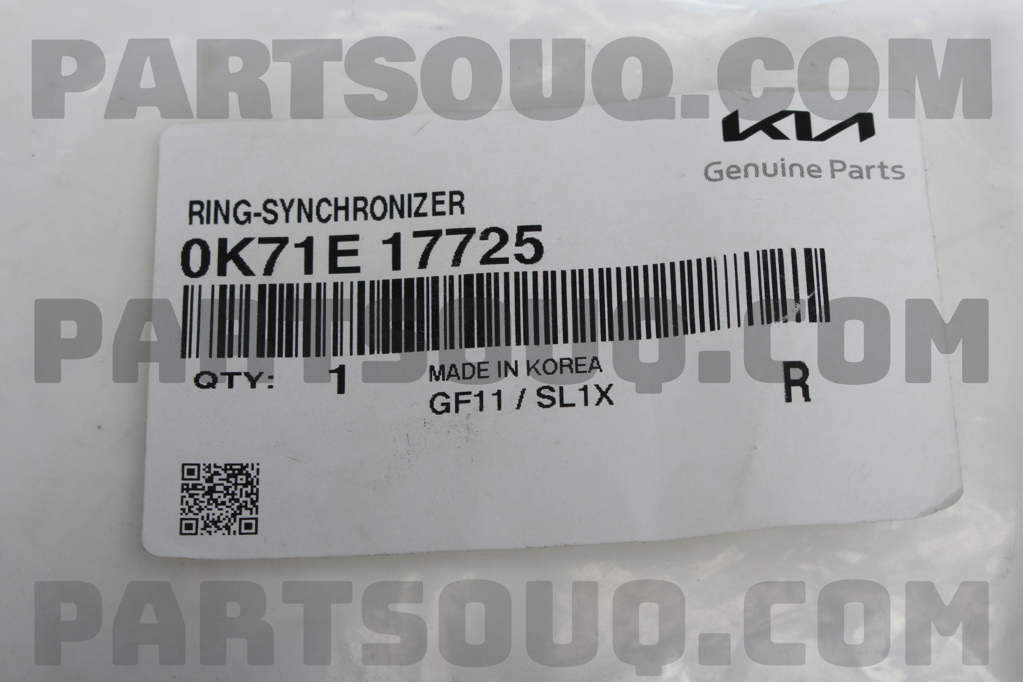 RING-SYNCHRONIZER 0K71E17725 | Hyundai / KIA Parts | PartSouq