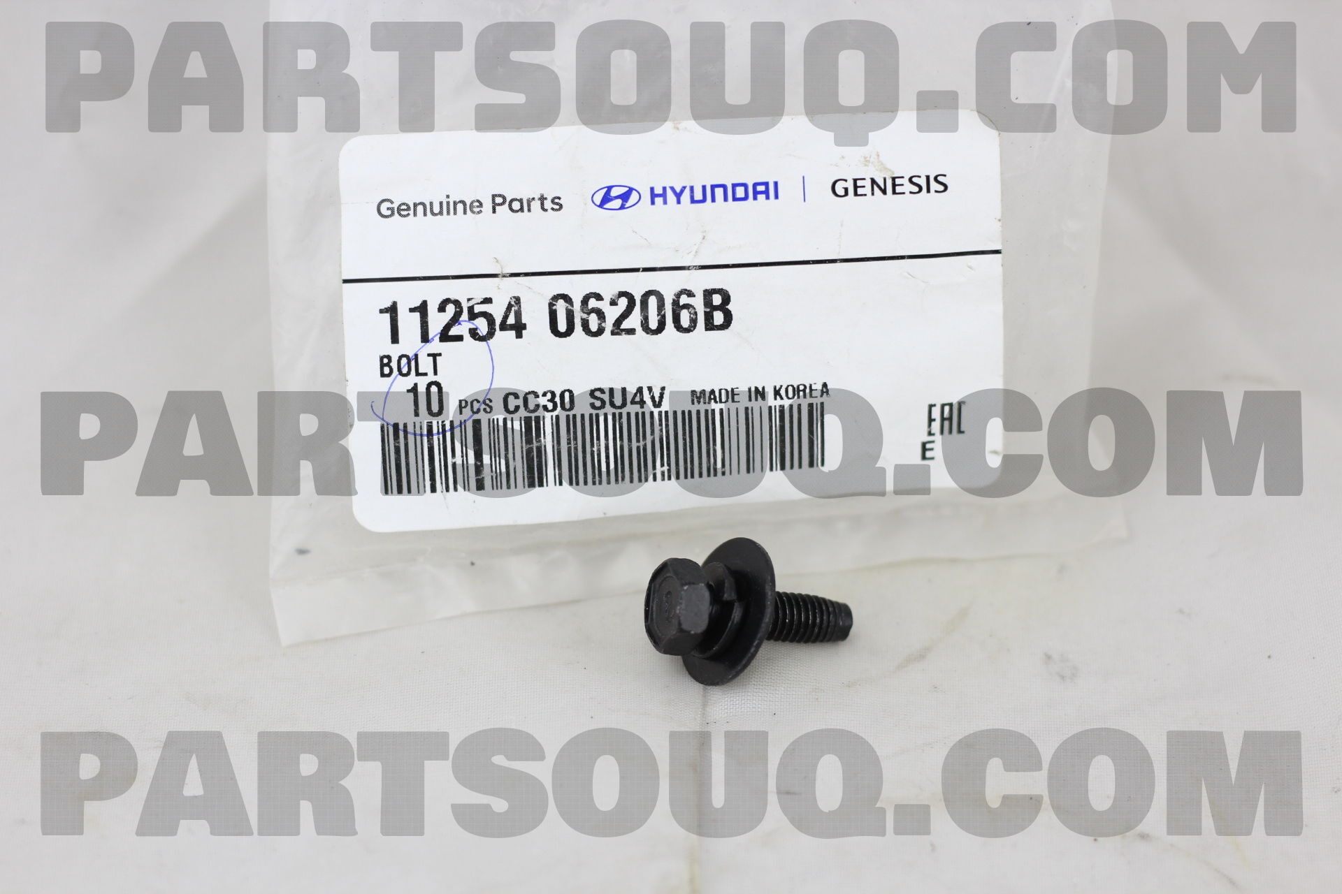 BOLT 1125406206B | Hyundai / KIA Parts | PartSouq