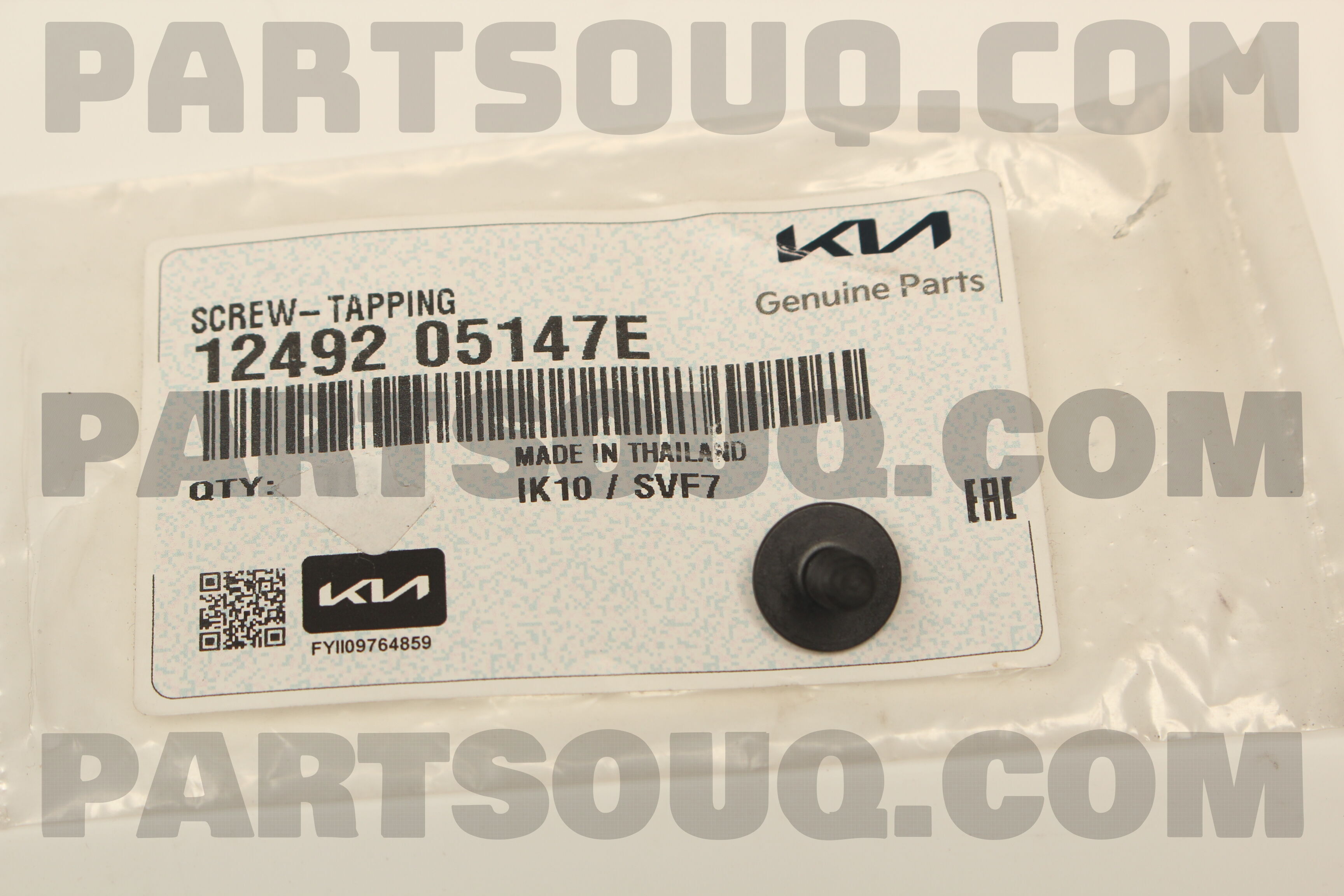 SCREW-TAPPING 1249205147E | Hyundai / KIA Parts | PartSouq
