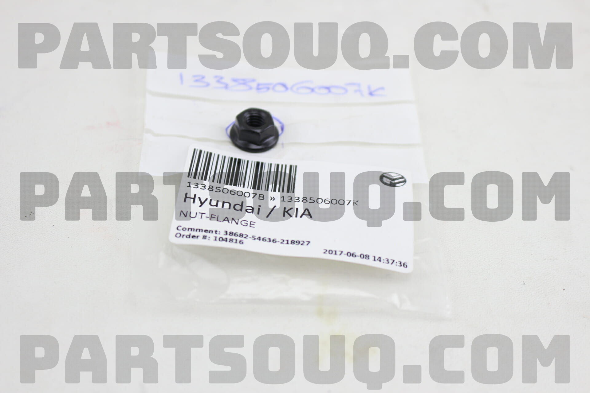 NUT-FLANGE 1338506007K | Hyundai / KIA Parts | PartSouq