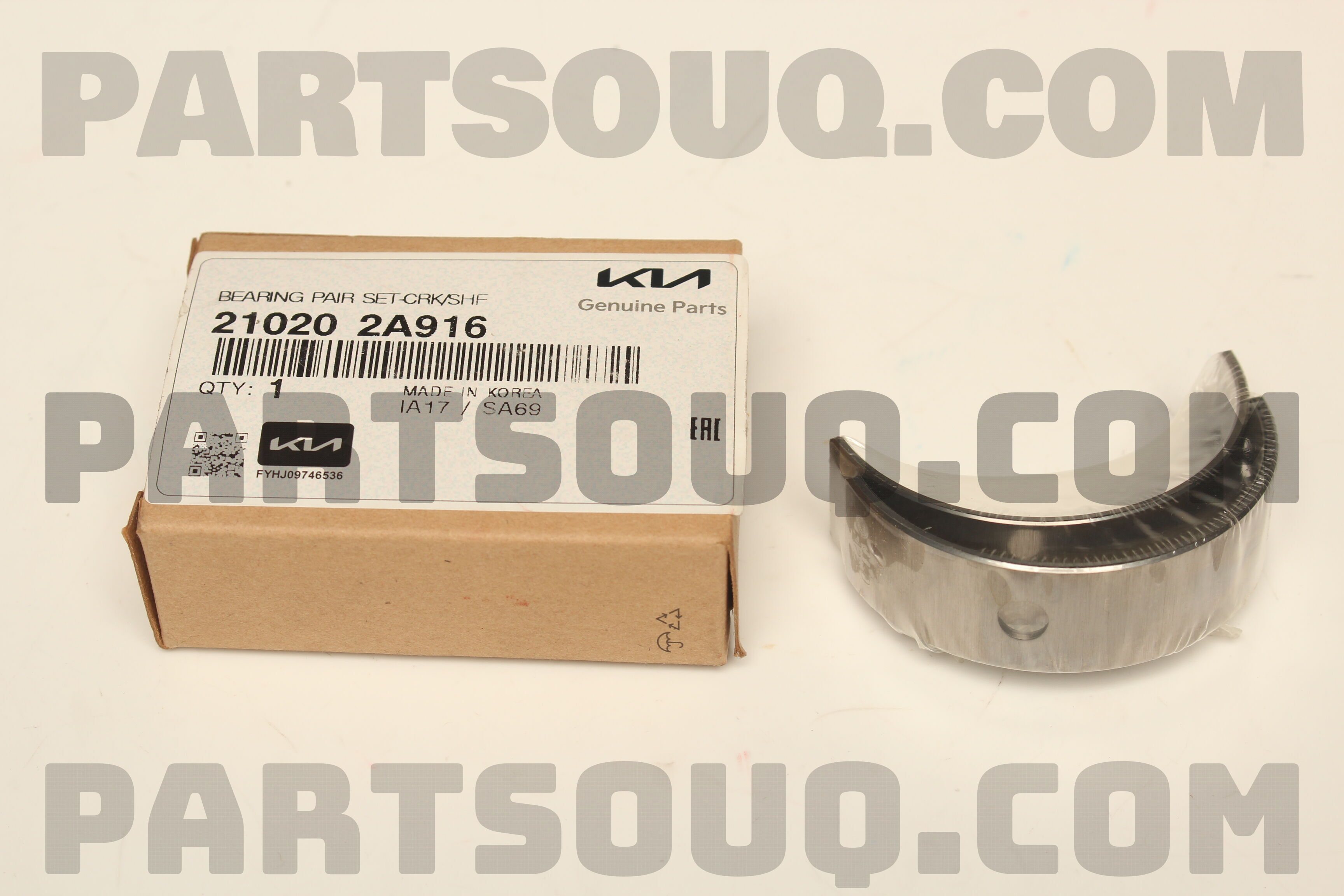 BEARING PAIR SET-CRK/SHF 210202A916 | Hyundai / KIA Parts | PartSouq