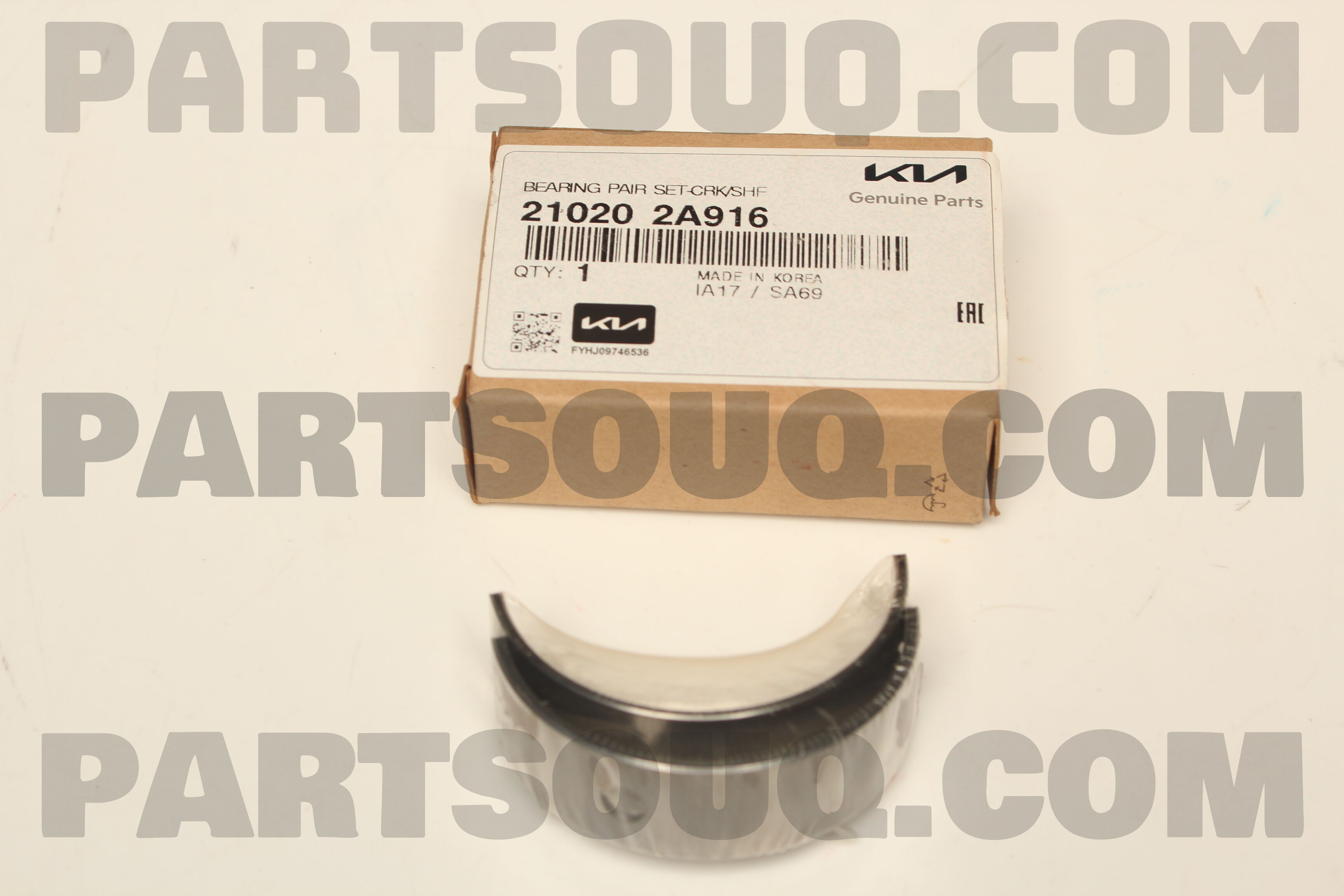 BEARING PAIR SET-CRK/SHF 210202A916 | Hyundai / KIA Parts | PartSouq