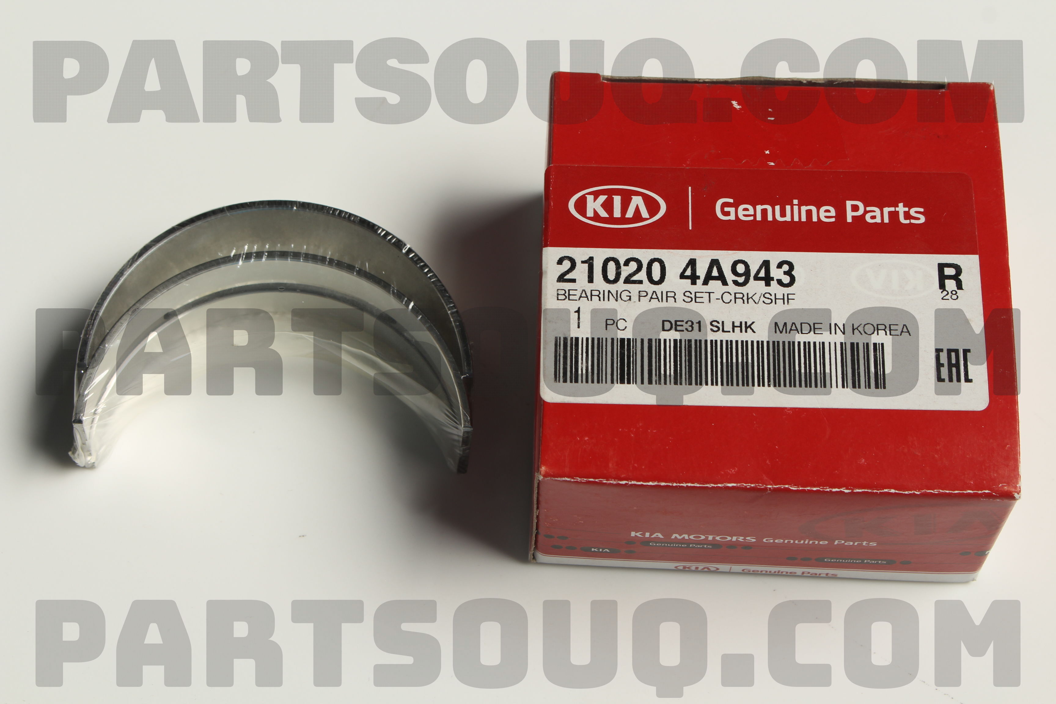 BEARING PAIR SET-CRK/SHF 210204A943 | Hyundai / KIA Parts | PartSouq