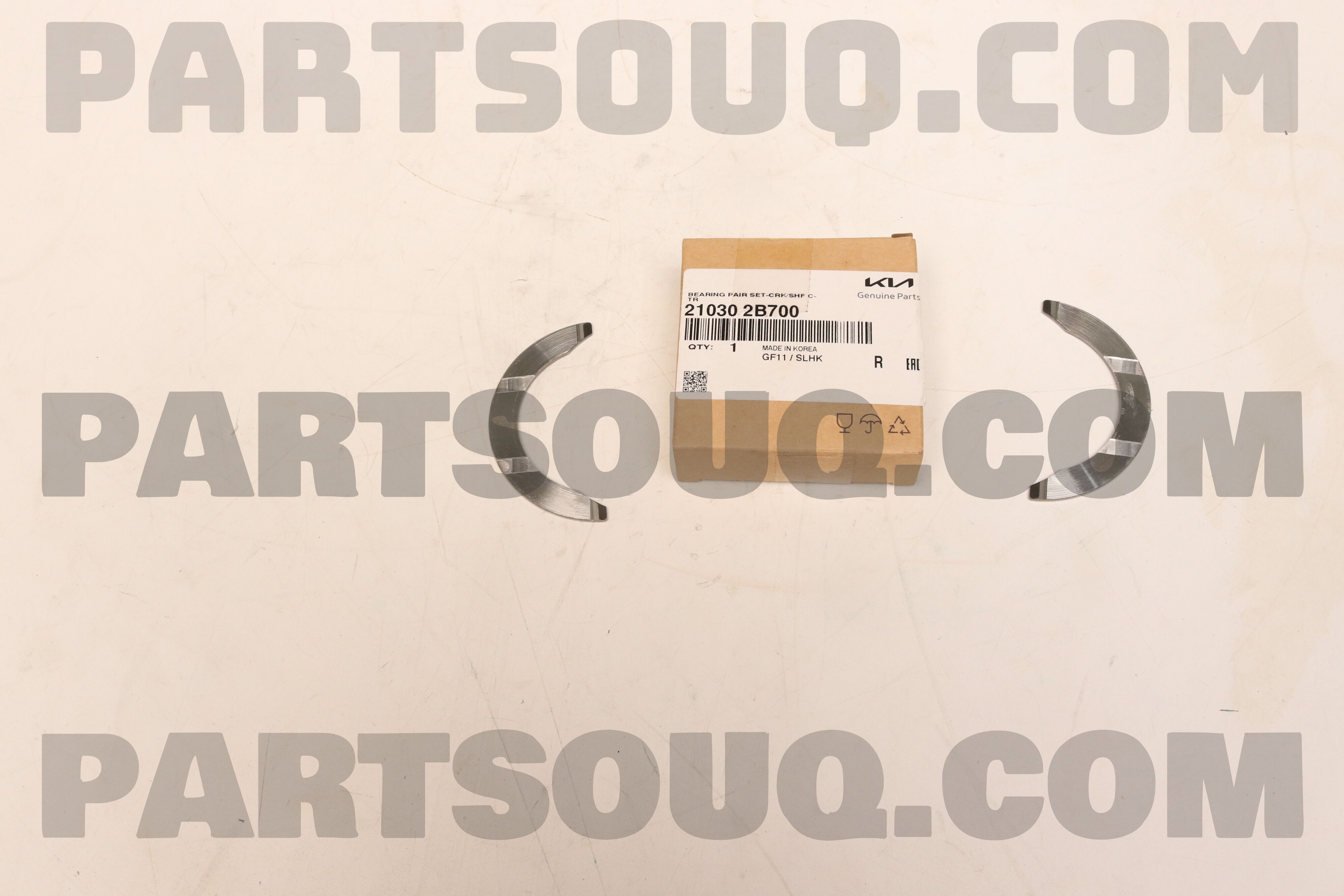 BEARING PAIR SET-CRK/SHF CTR 210302B700 | Hyundai / KIA Parts | PartSouq