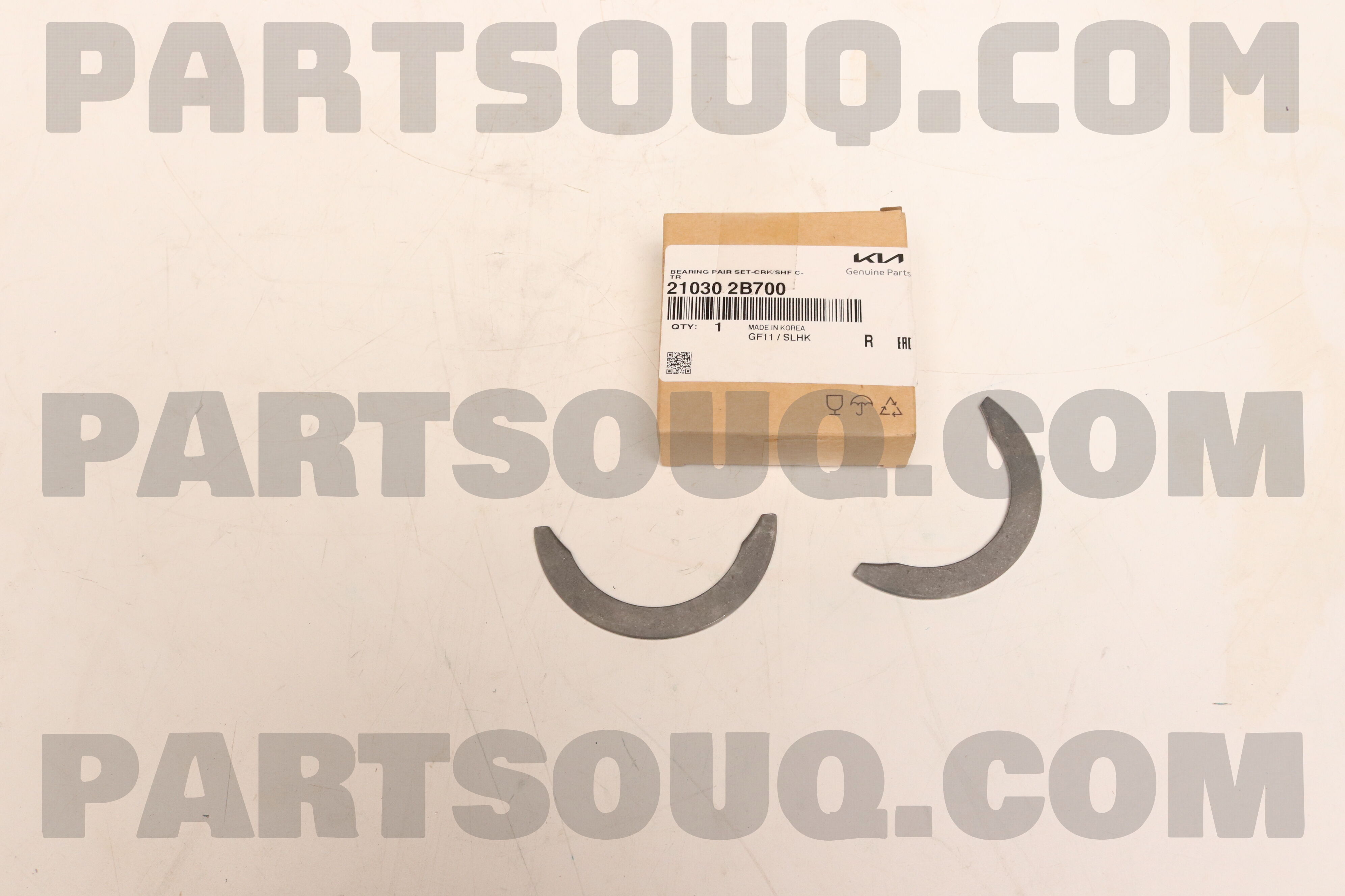 BEARING PAIR SET-CRK/SHF CTR 210302B700 | Hyundai / KIA Parts | PartSouq
