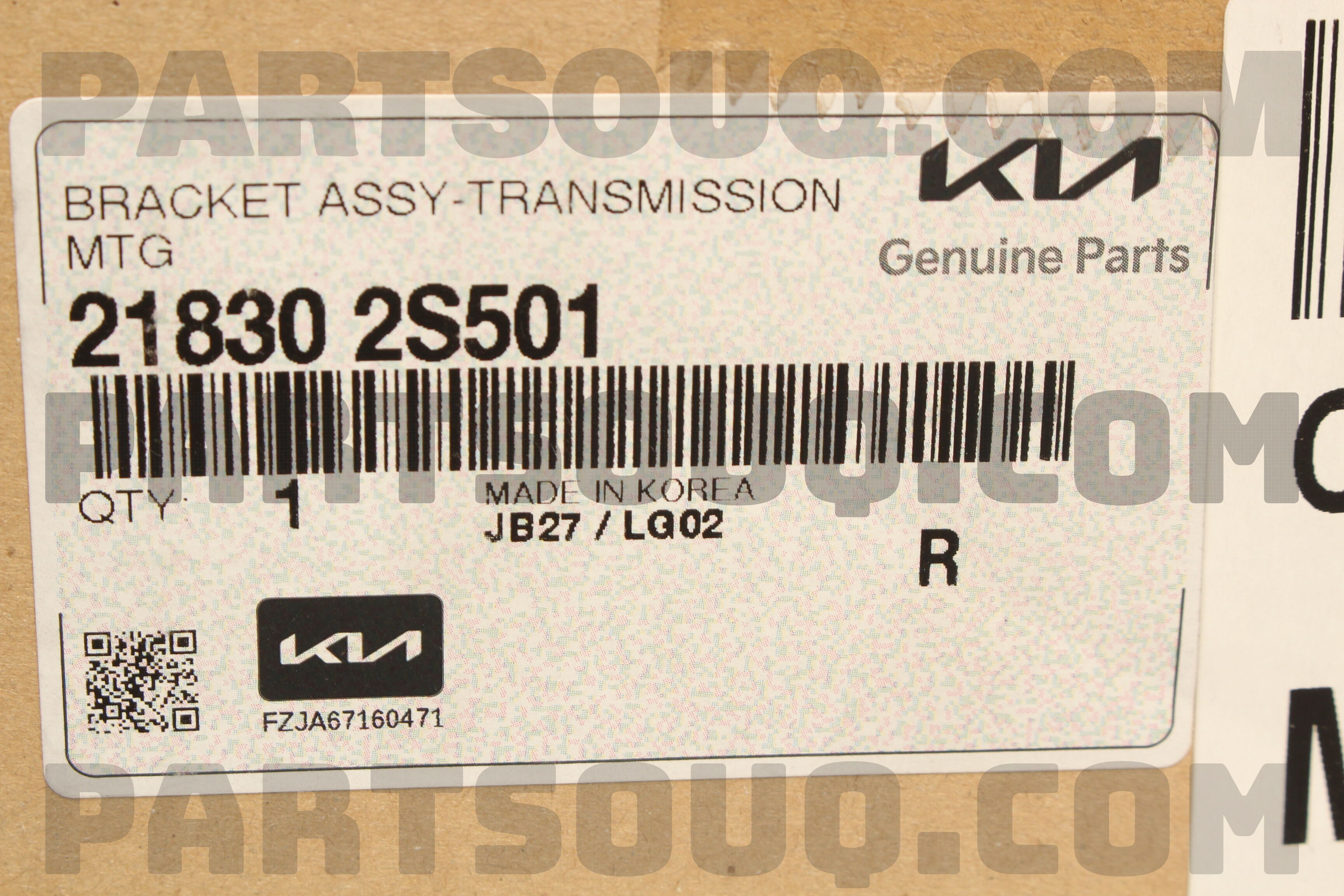 BRACKET ASSY-TRANSMISSION MTG 218302S501 | Hyundai / KIA Parts | PartSouq